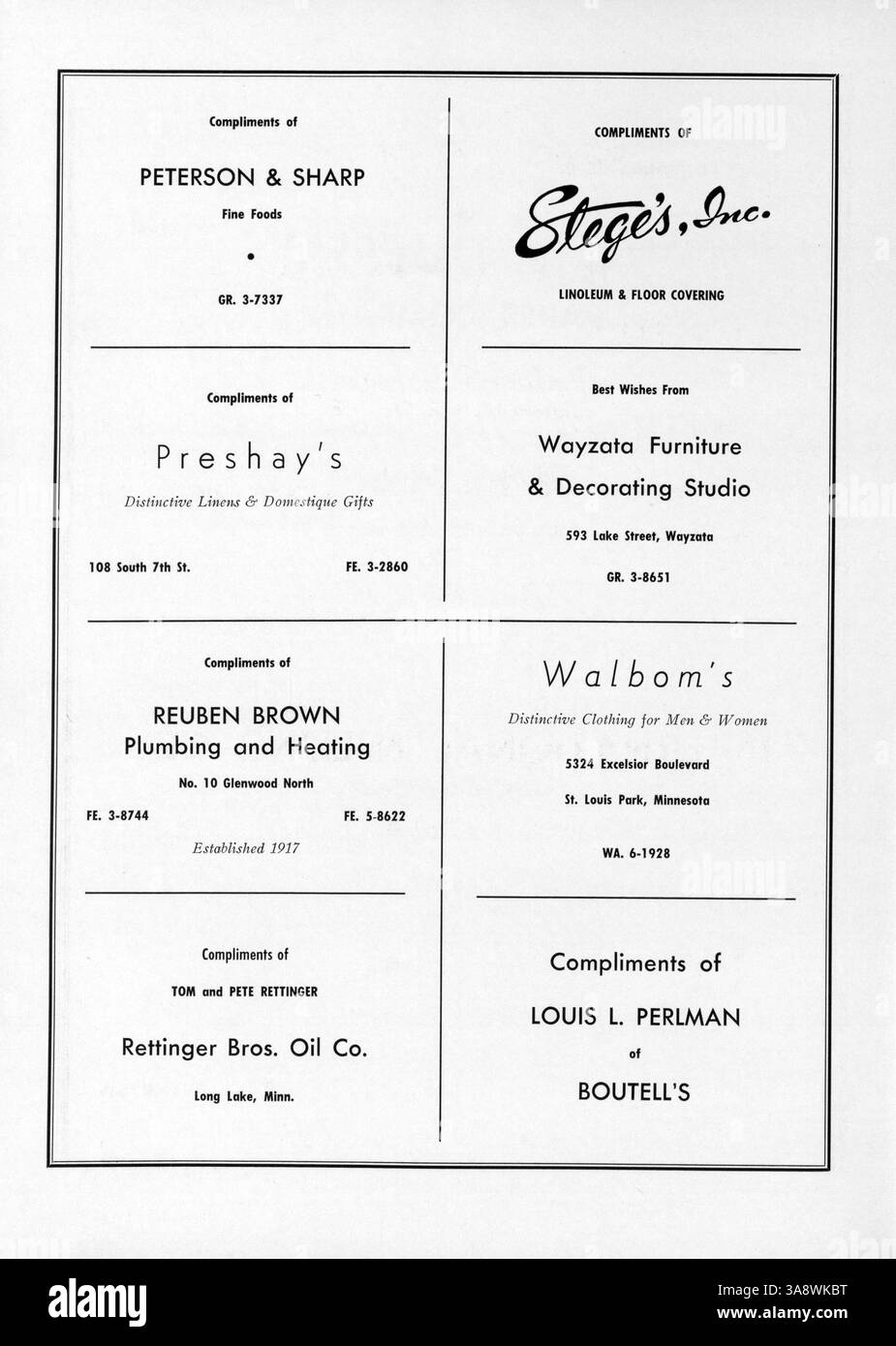Documenting the key moments of the 1955 1956 academic year hi-res stock ...