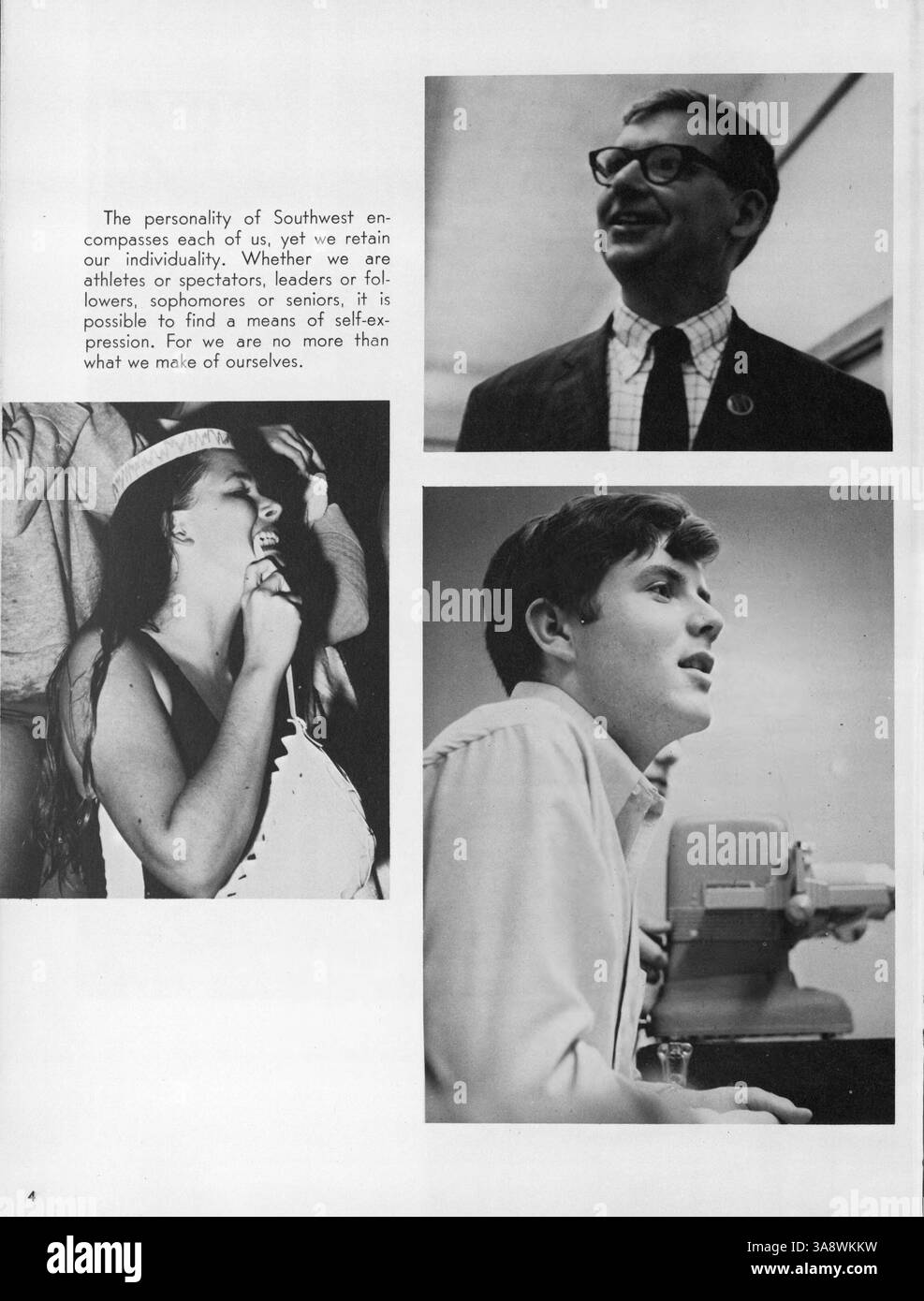 Southwest High School's 1969 yearbook, 'Wagistanian', records the ...