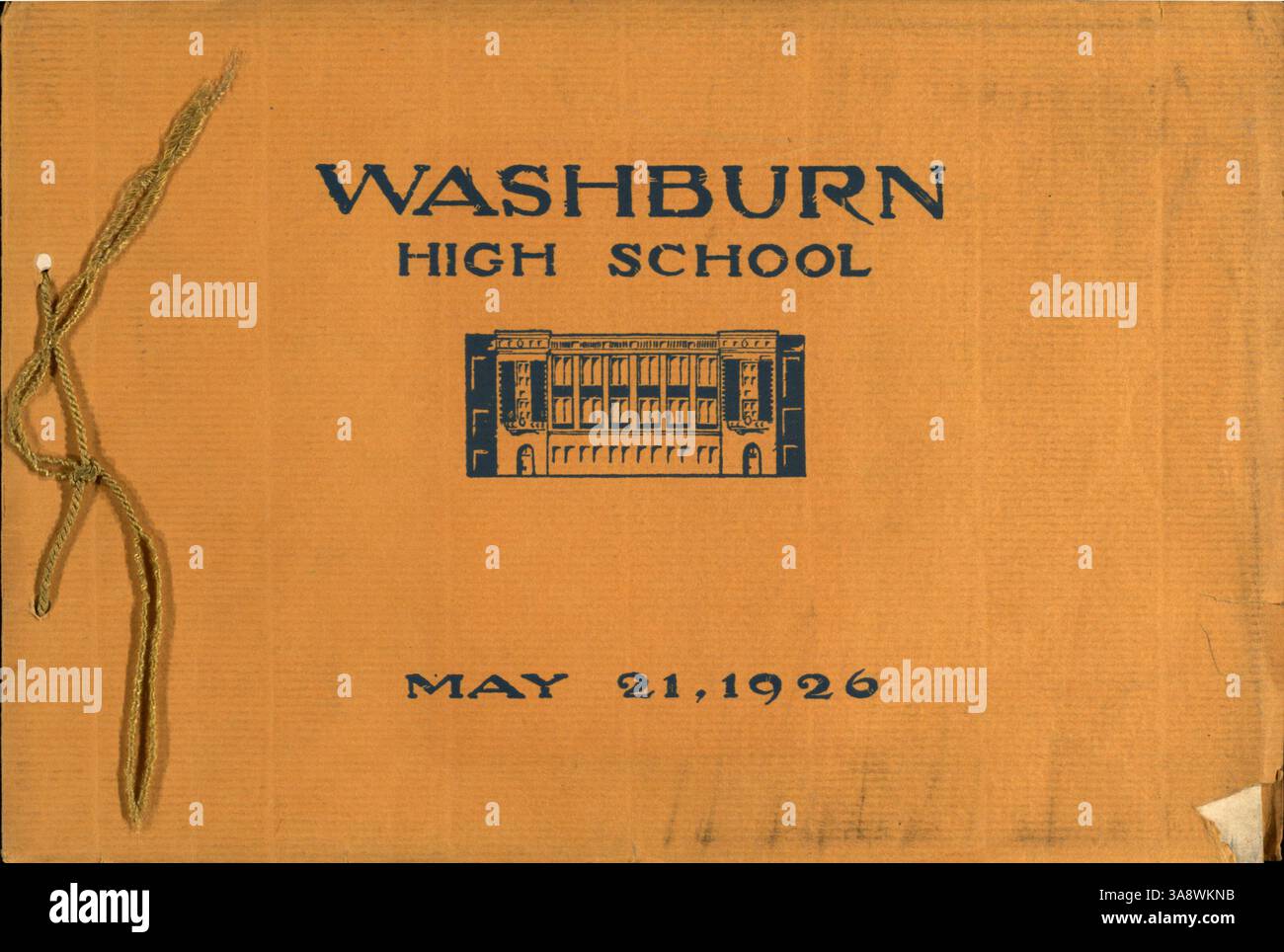 The 1926 Washburn High School Yearbook documents the school year ...