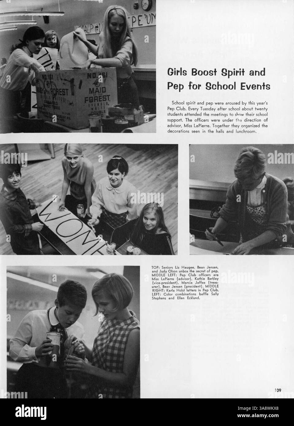 The 1969 Southwest High School yearbook, Wagistanian, highlights the ...