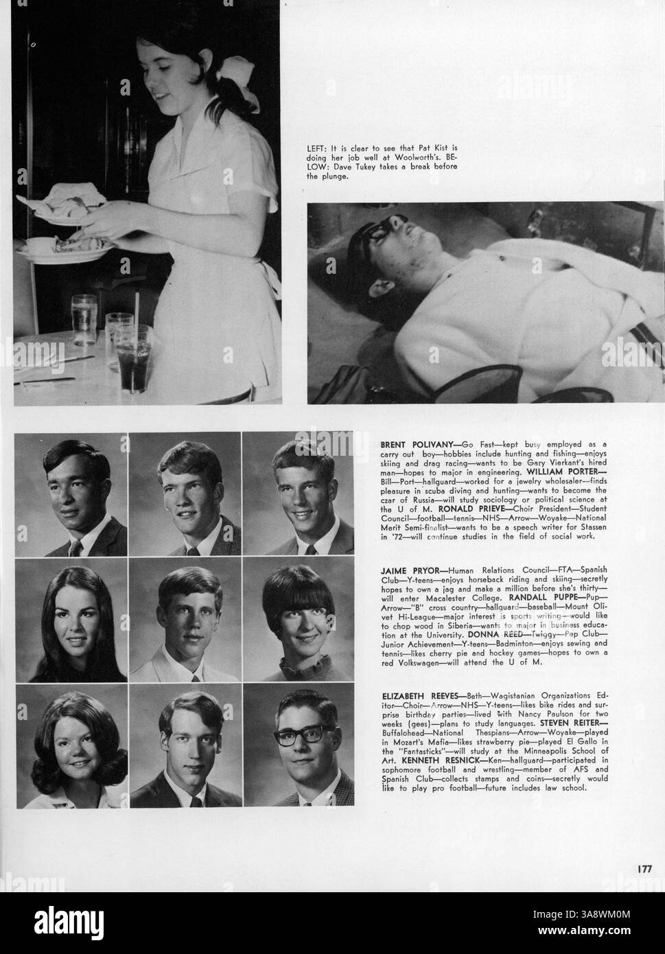 This 1969 edition of Southwest High's Wagistanian yearbook documents ...