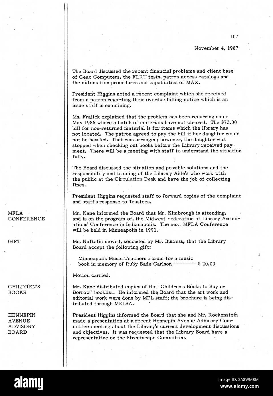 Detailing key library decisions and policies hi-res stock photography ...