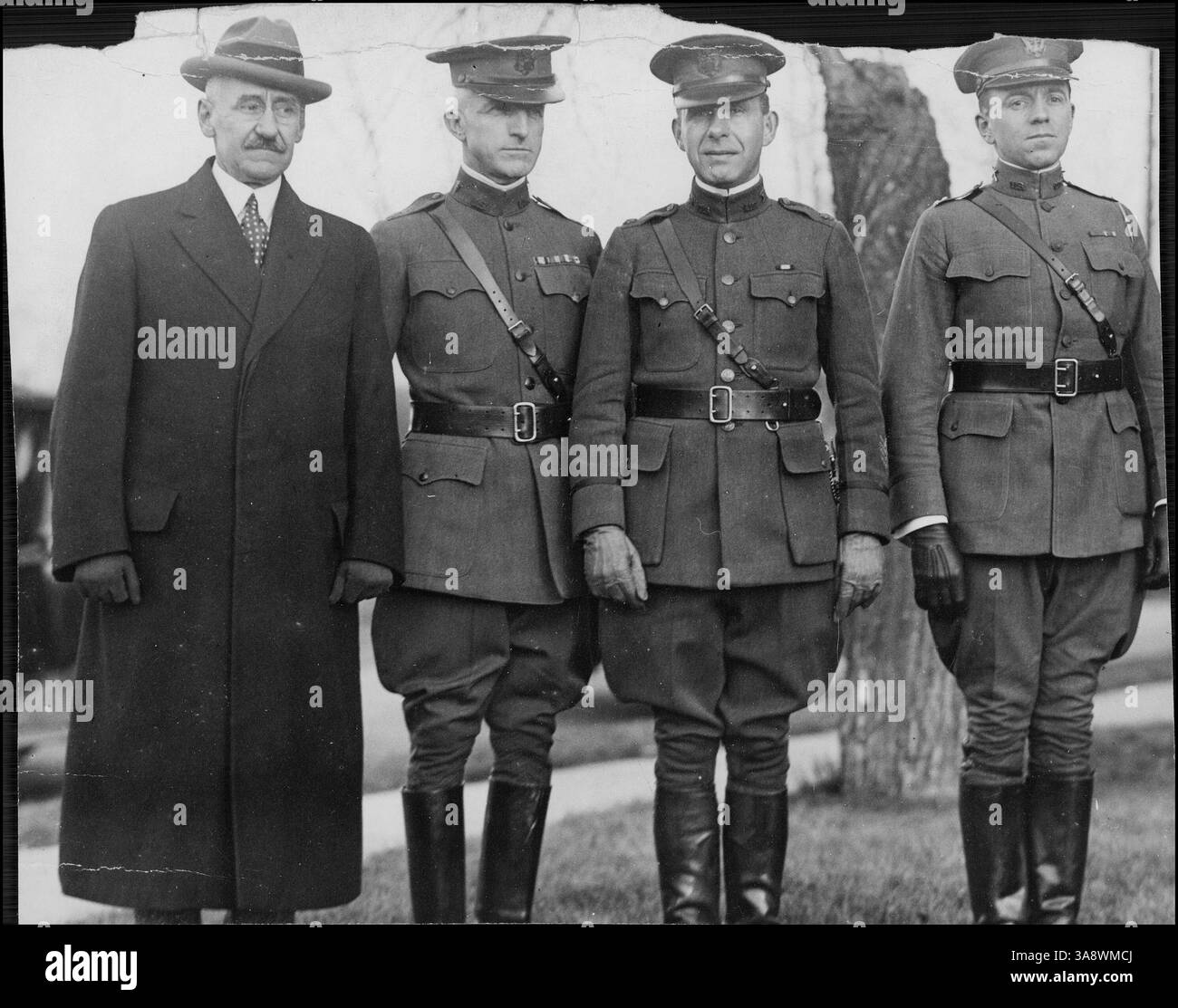 The new Colonel reviews the Third Infantry at Ft. Snelling, overseeing ...