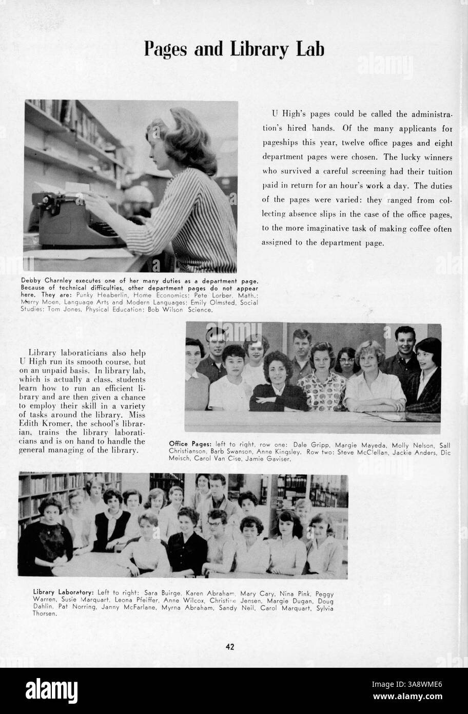 The 1960 University High Yearbook, Bisbila, highlights the school year with details on students ...