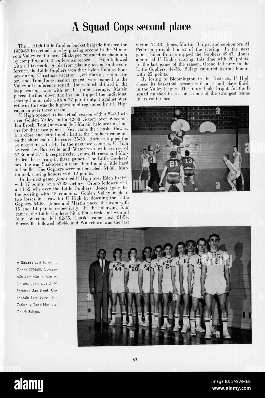 The 1960 University High Yearbook, Bisbila, records the important ...
