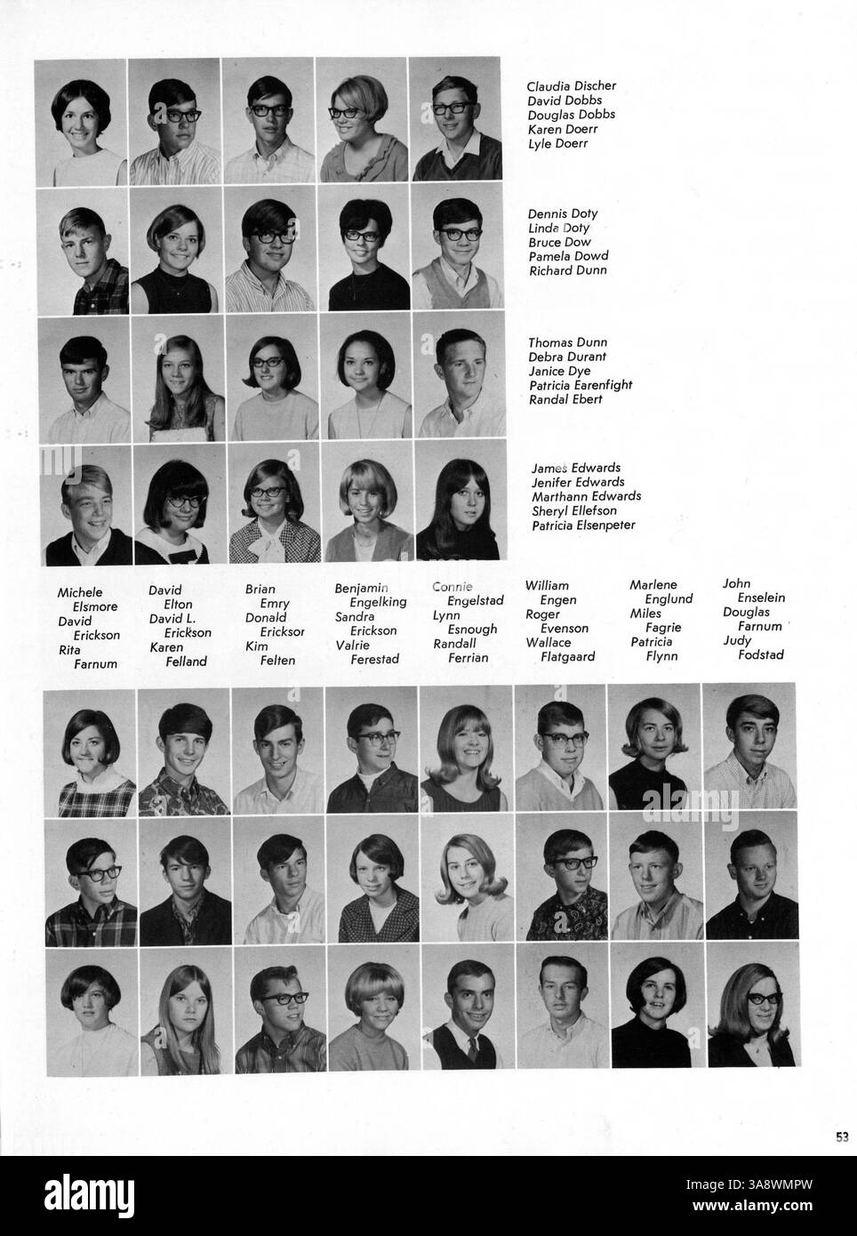 The 1967 Cooper High School yearbook documents student and faculty life ...