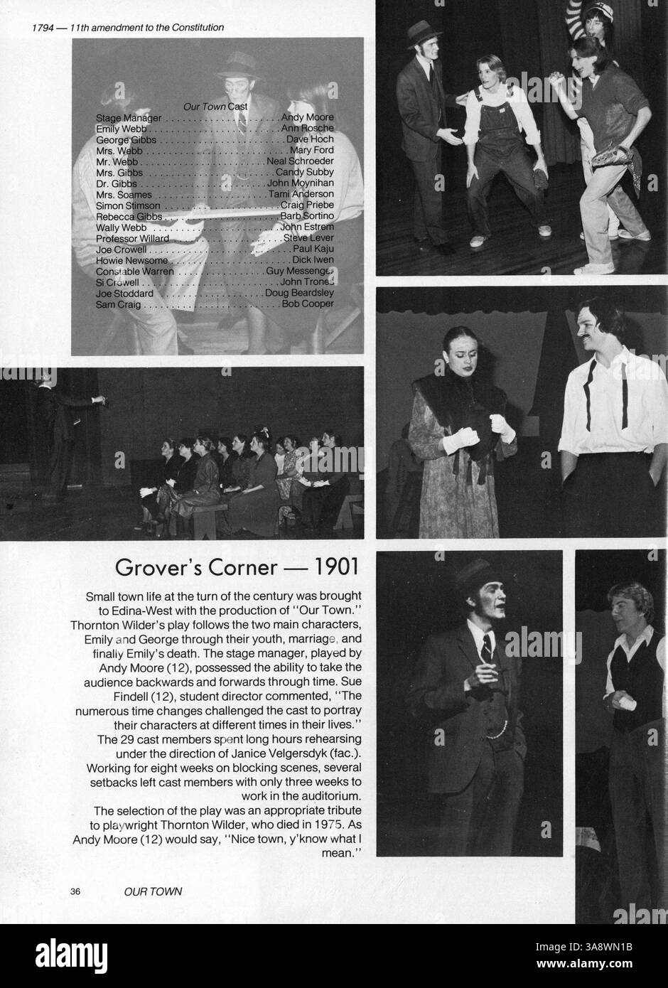 The Windigo 76 yearbook from Edina West High School reflects the ...