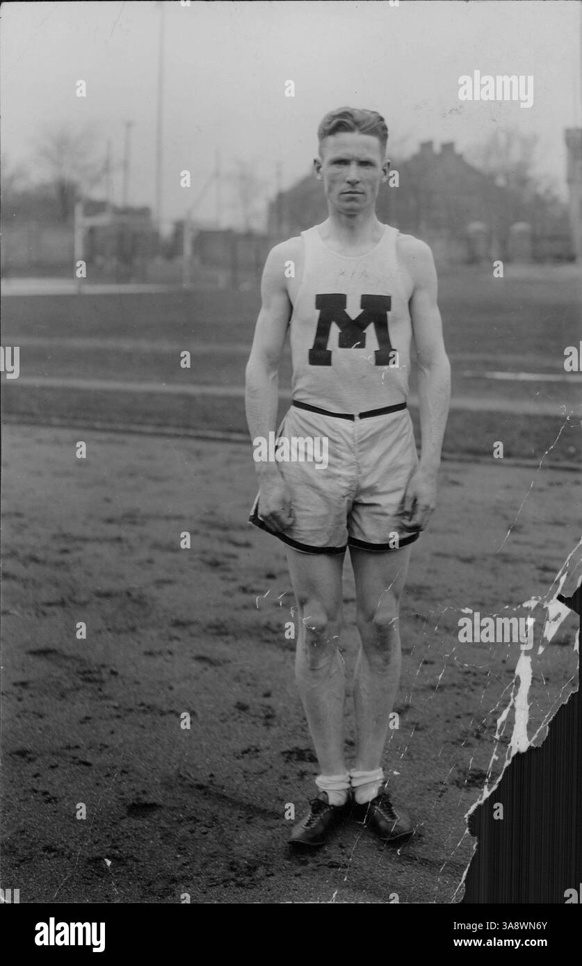 Frank Kelly was a standout track athlete at the University of Minnesota ...