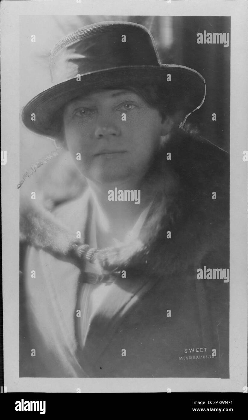Mrs william f bigelow was associated with the community hi-res stock ...