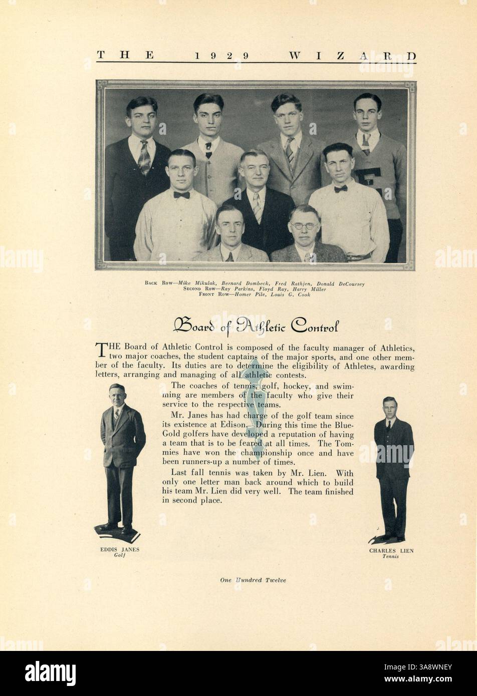 Edison High School's 1929 'Wizard' yearbook highlights students ...