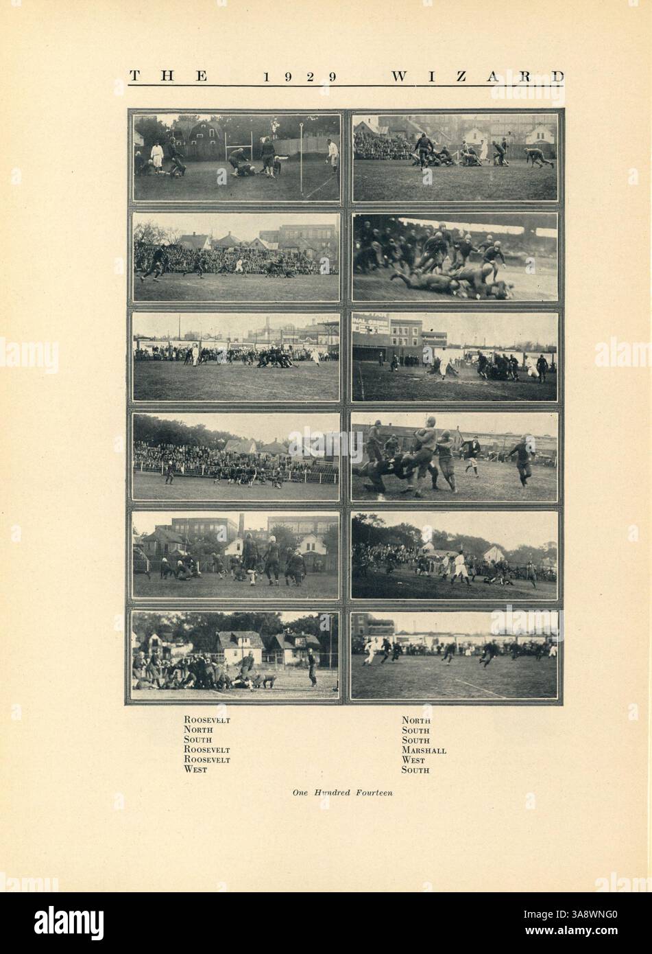 The 1929 'Wizard' yearbook from Edison High School details the ...