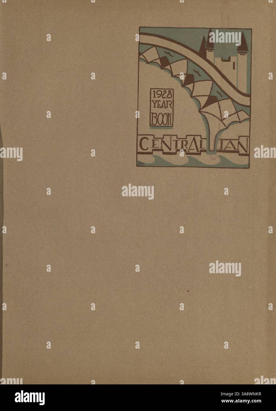 Yearbook from central high school captures the 1927 1928 school year hi ...