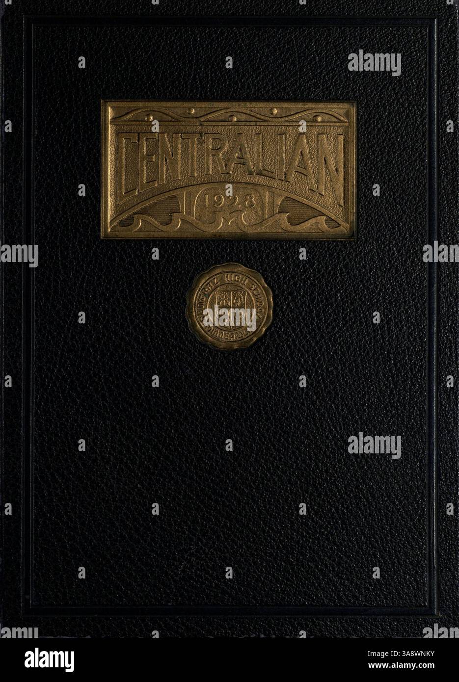 The 1928 'Centralian' yearbook from Central High School documents the ...