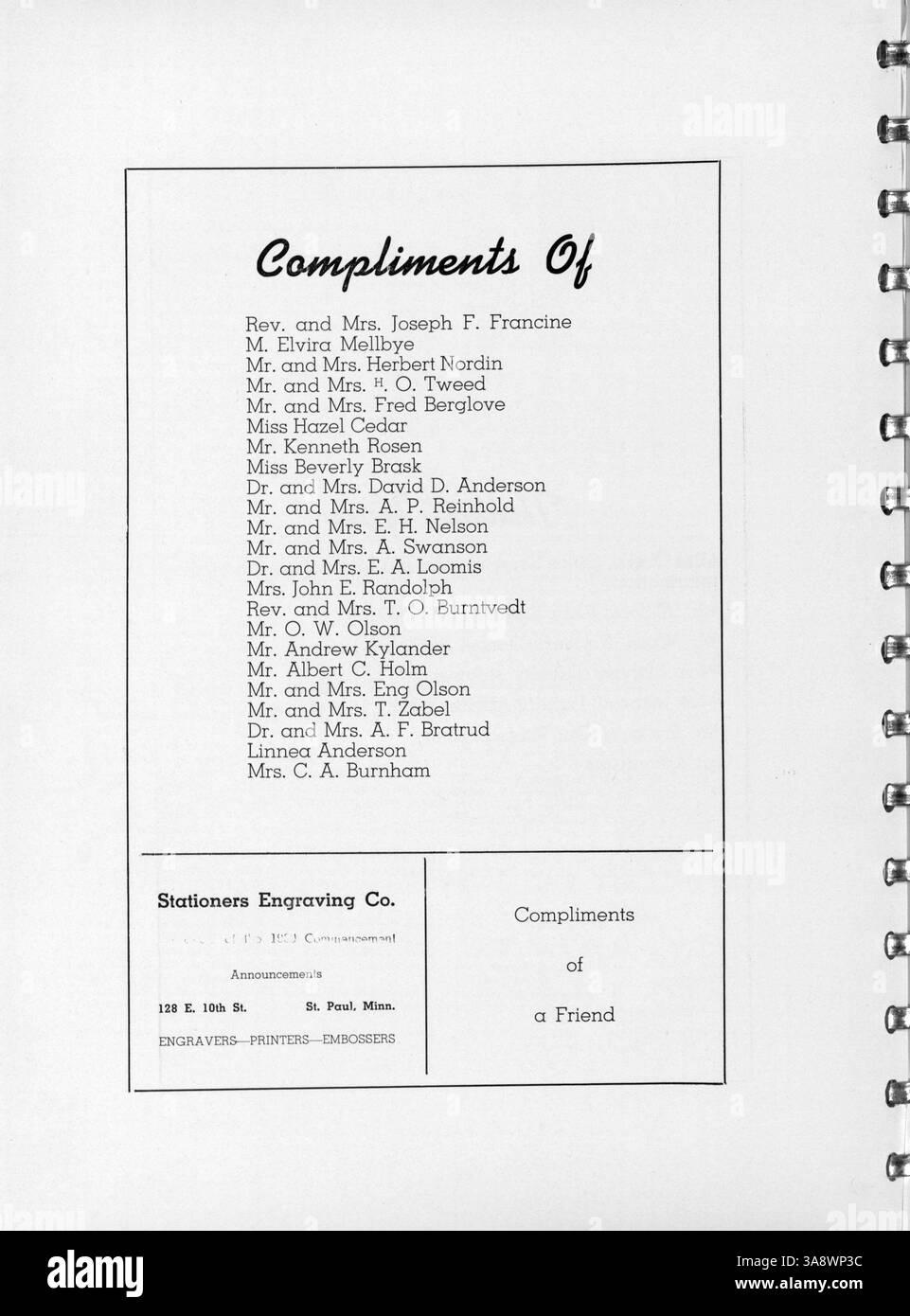 Minnehaha Academy's 1939 Antler yearbook documents the school year’s events, including students ...