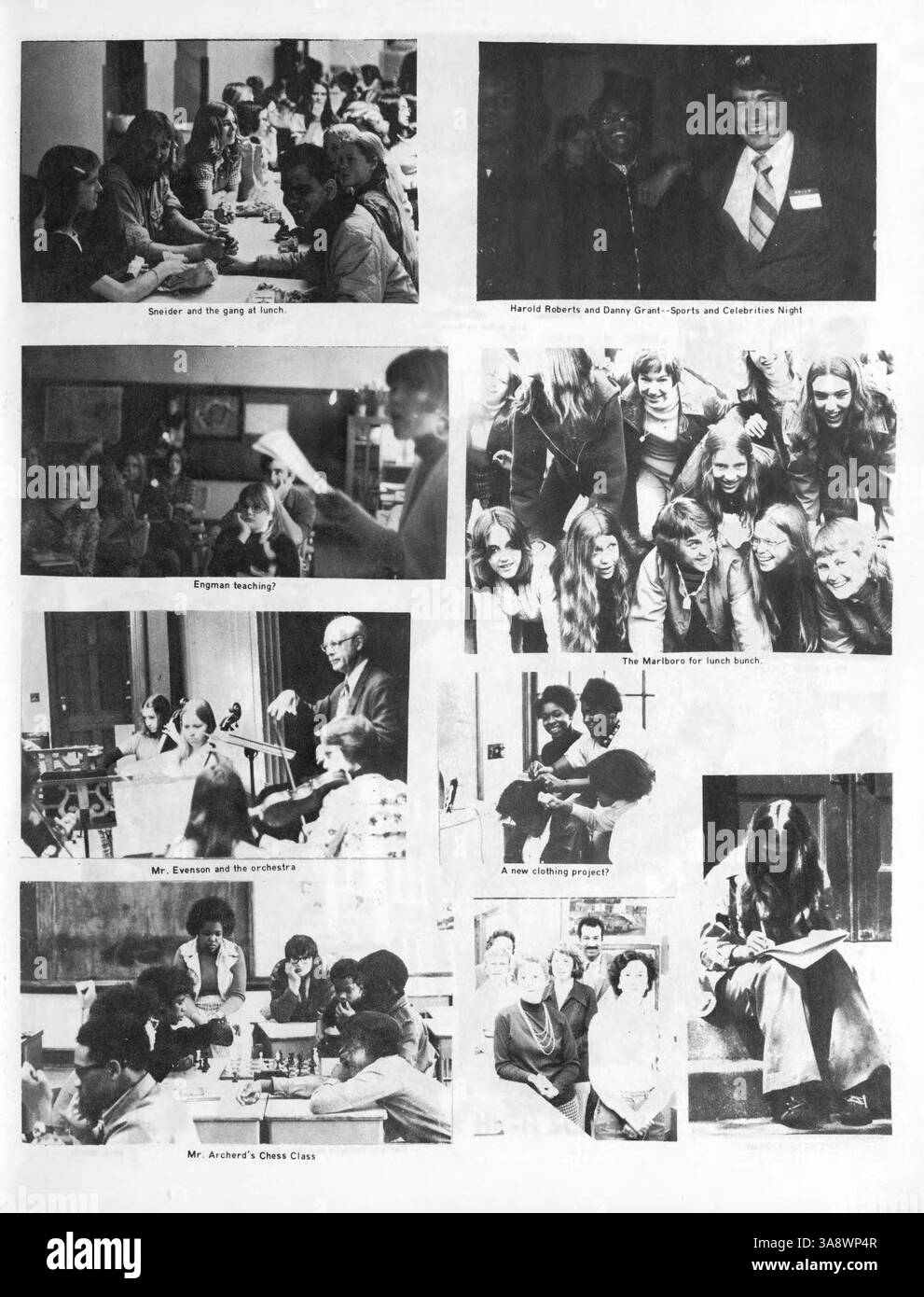 This yearbook from Ramsey Junior High School documents the 1973-1974 ...