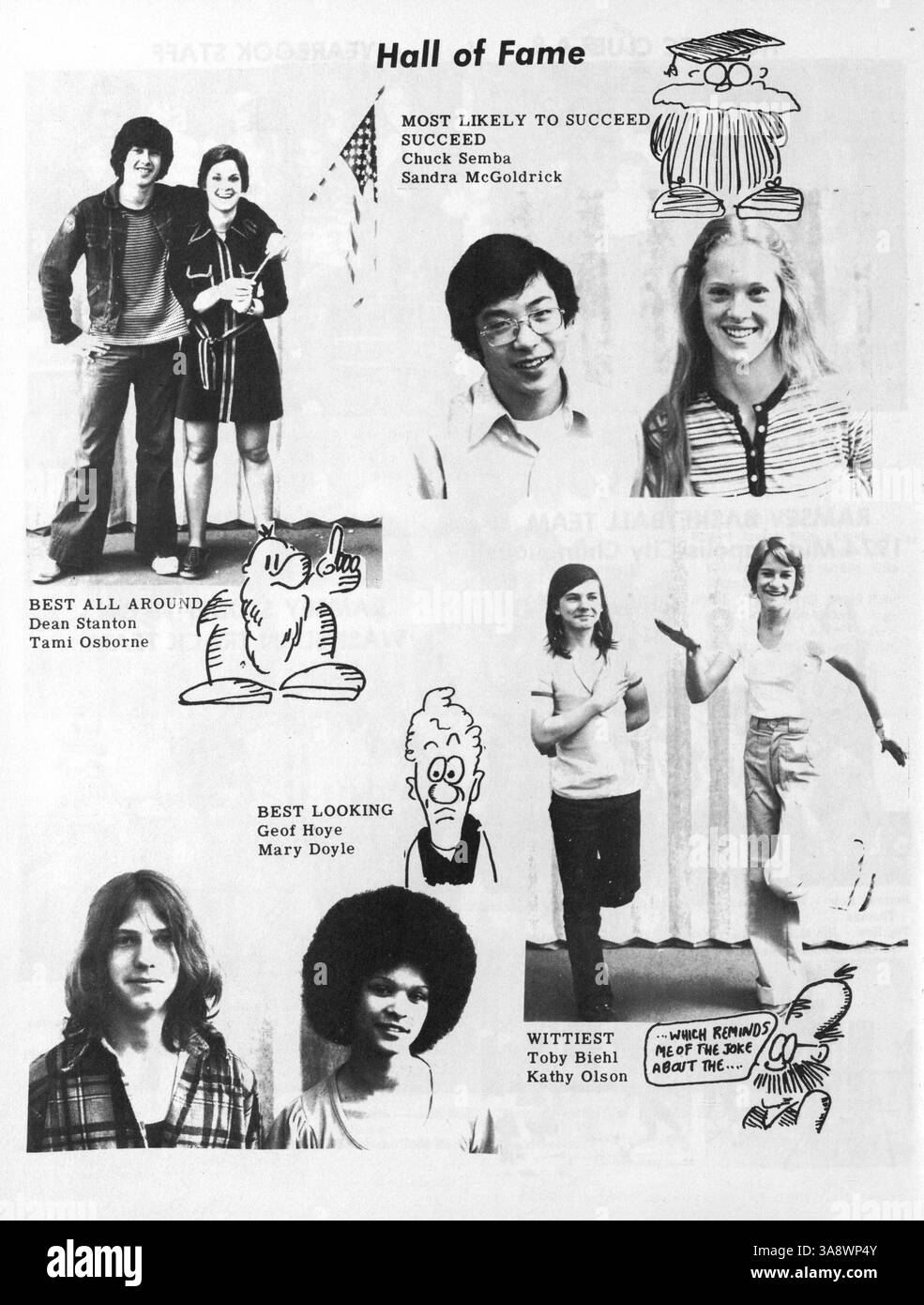 This 1974 yearbook from Ramsey Junior High School documents school ...
