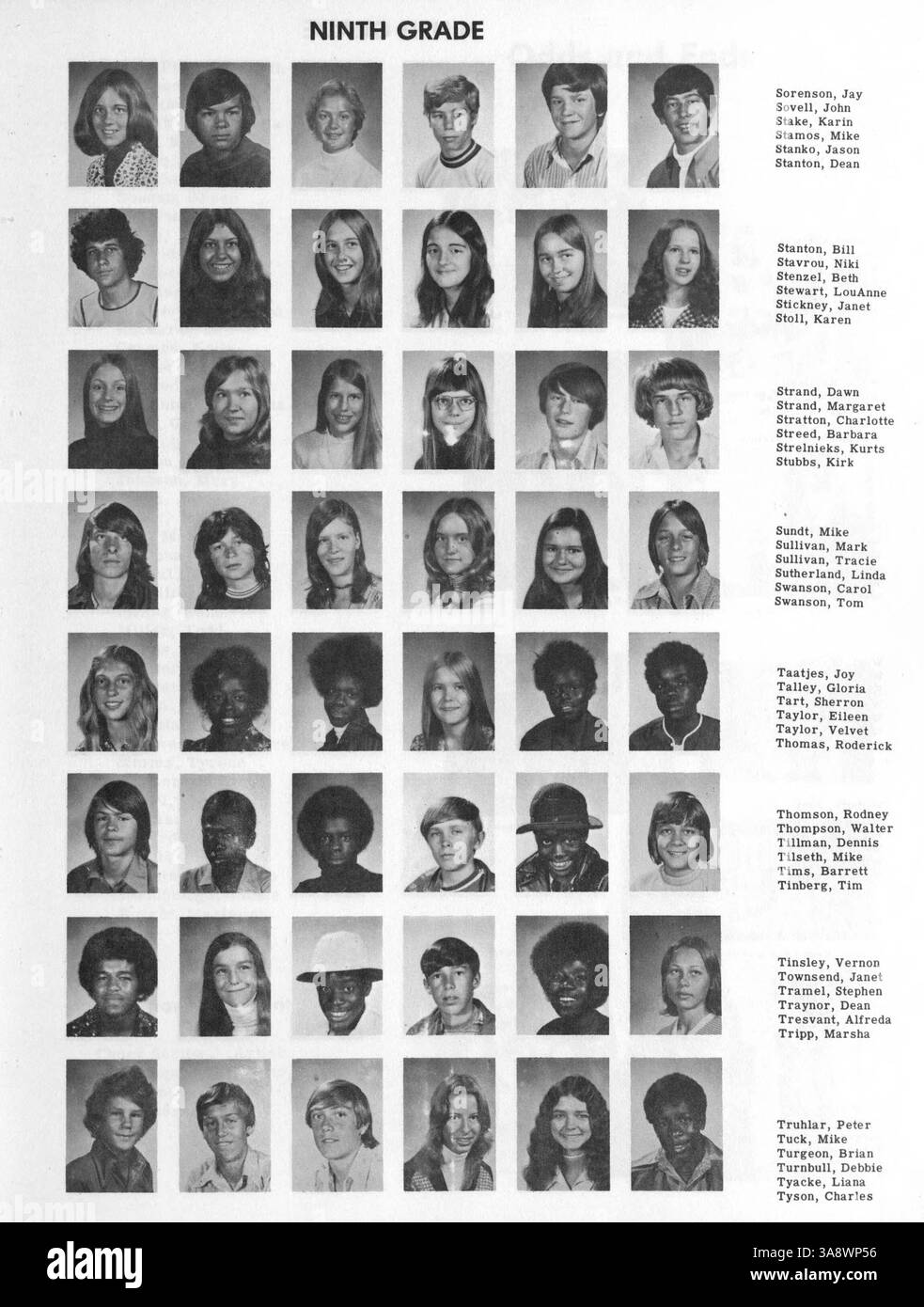 This 1974 yearbook from Ramsey Junior High School highlights the ...