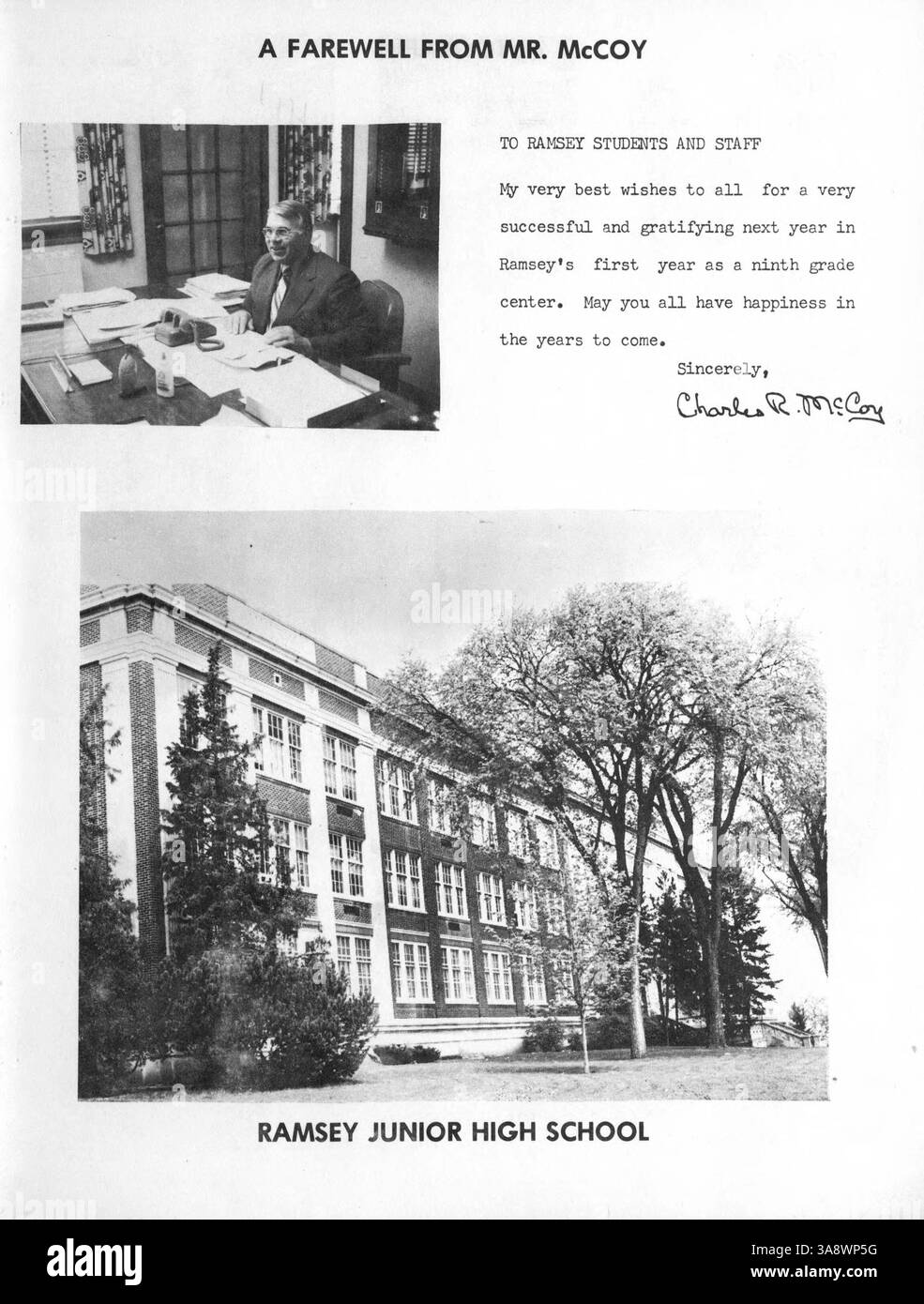 This 1974 yearbook captures student portraits, teacher profiles, and ...