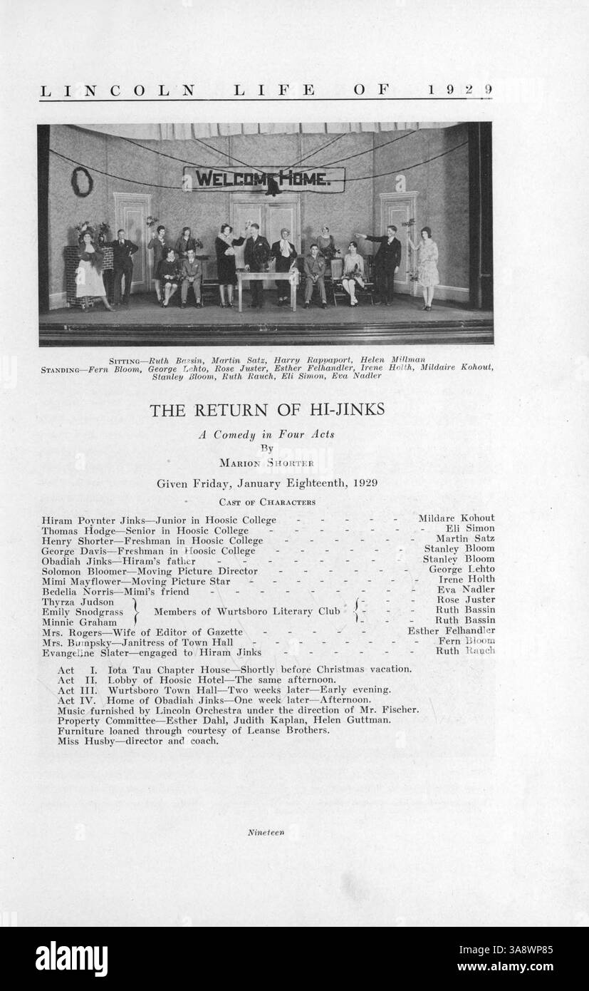 Significant events that defined the school year hi-res stock ...