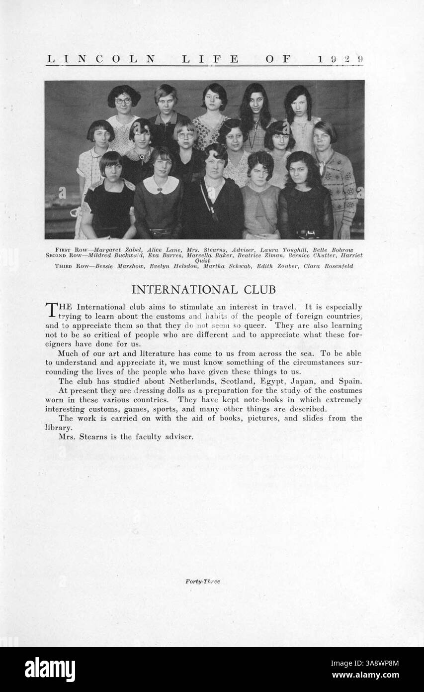 This 1929 school yearbook documents the students, teachers, and major ...