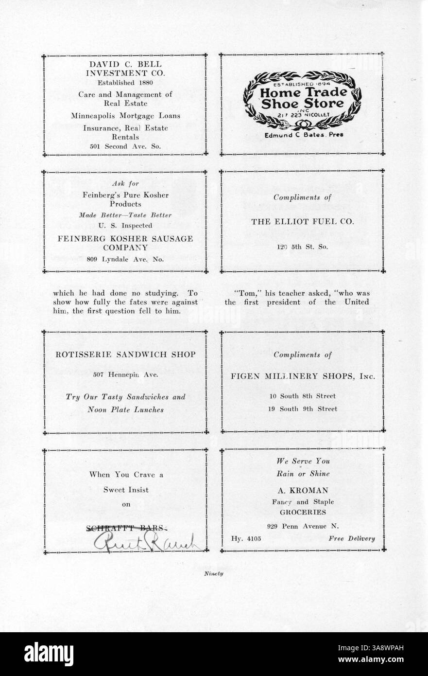 This 1929 yearbook from Lincoln Jr. High presents a record of the 1928 ...