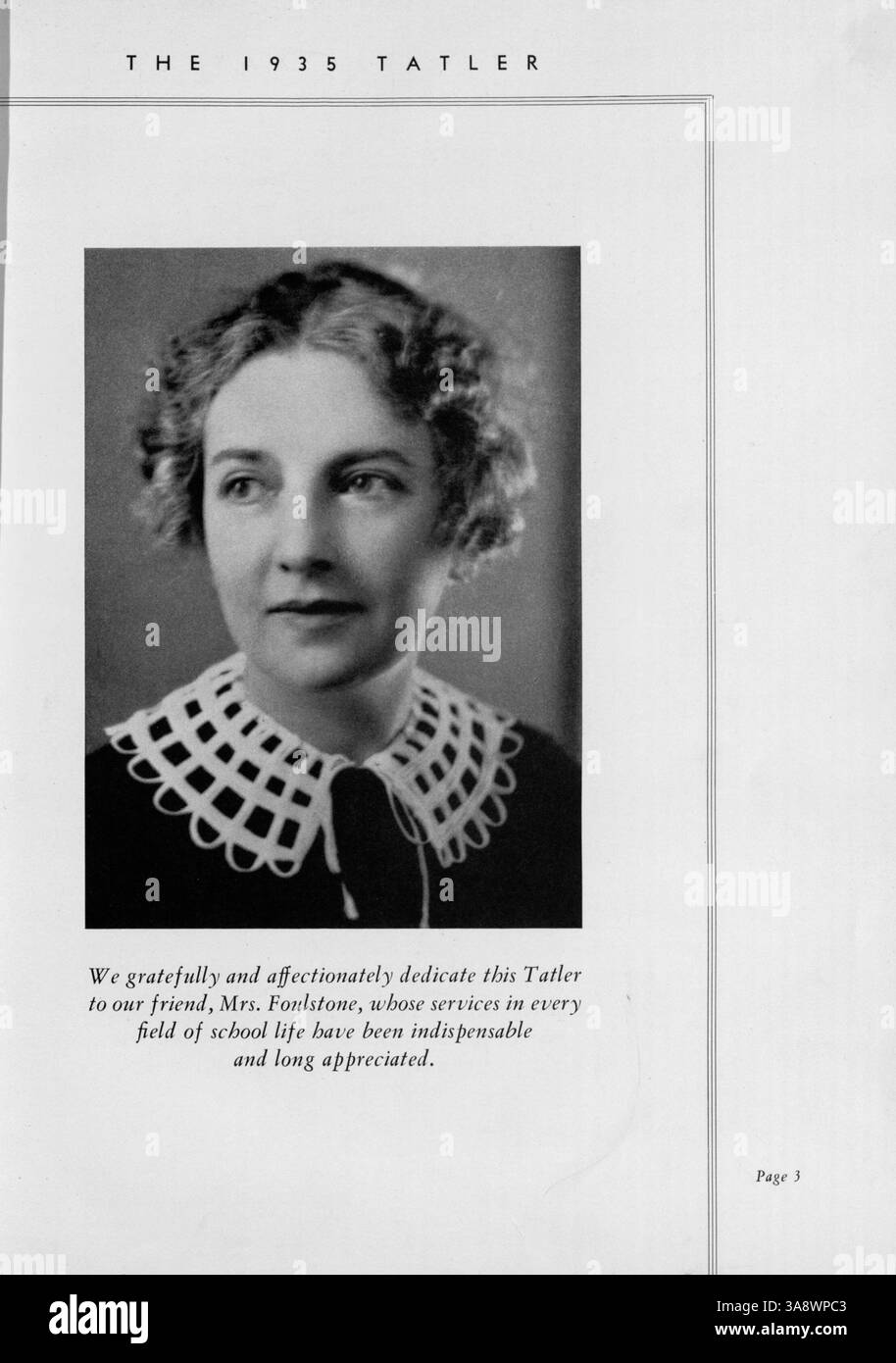 The 1935 'Tatler' yearbook from Northrop Collegiate High School showcases the highlights of the ...