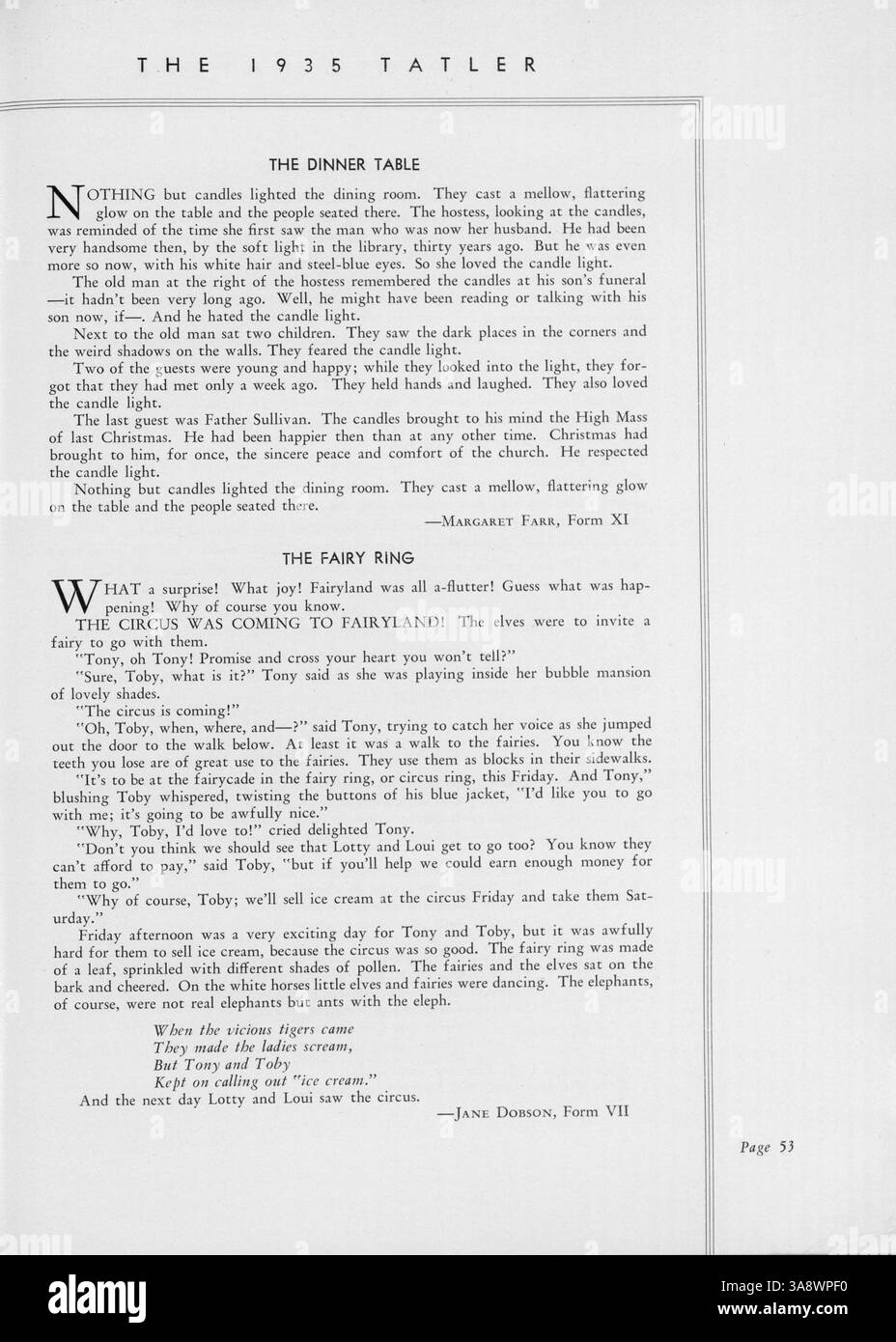 The 'Tatler' yearbook of 1935 from Northrop Collegiate features an ...