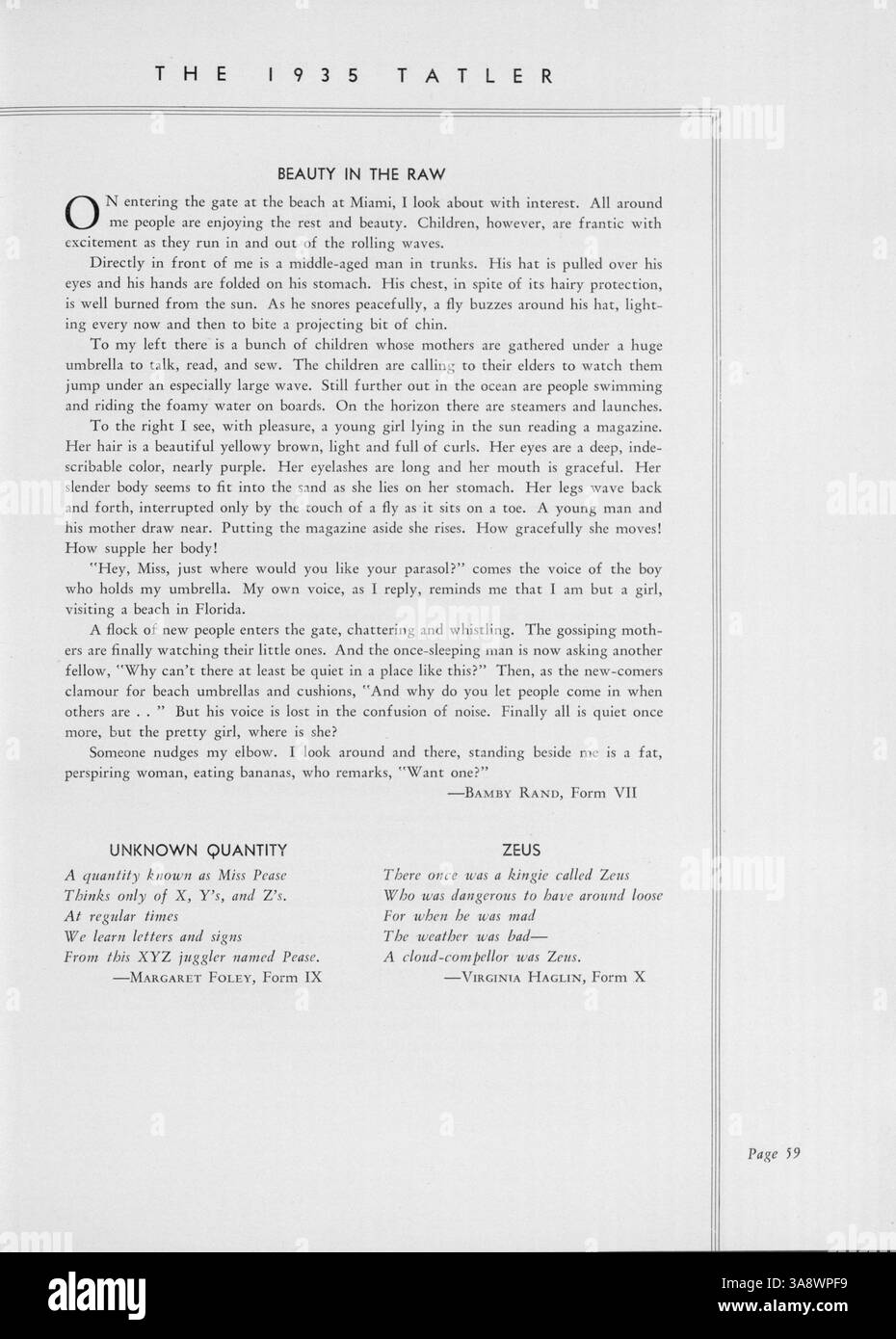 The 'Tatler' yearbook of 1935 documents the major events and ...