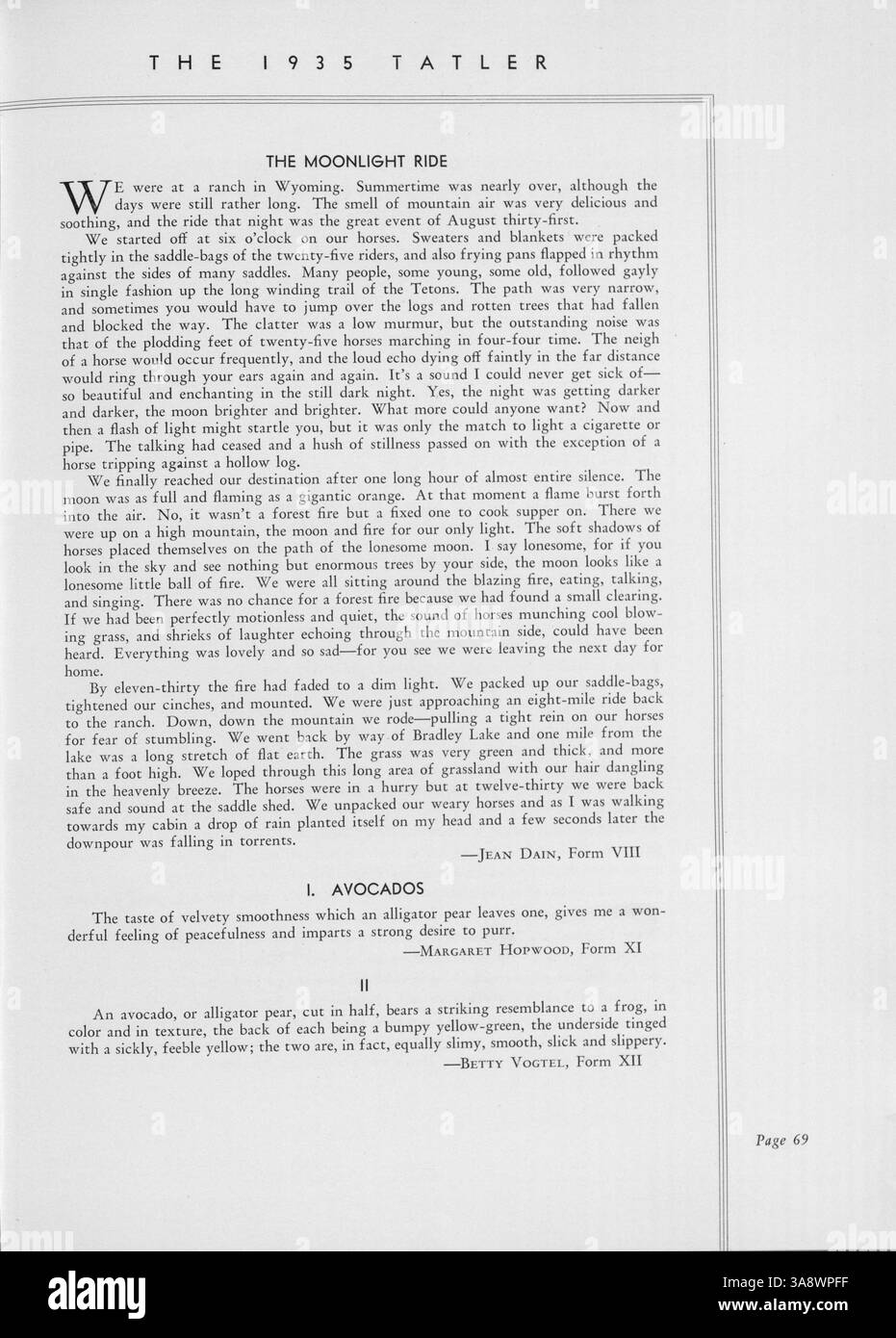 The 1935 'Tatler' yearbook from Northrop Collegiate highlights key ...