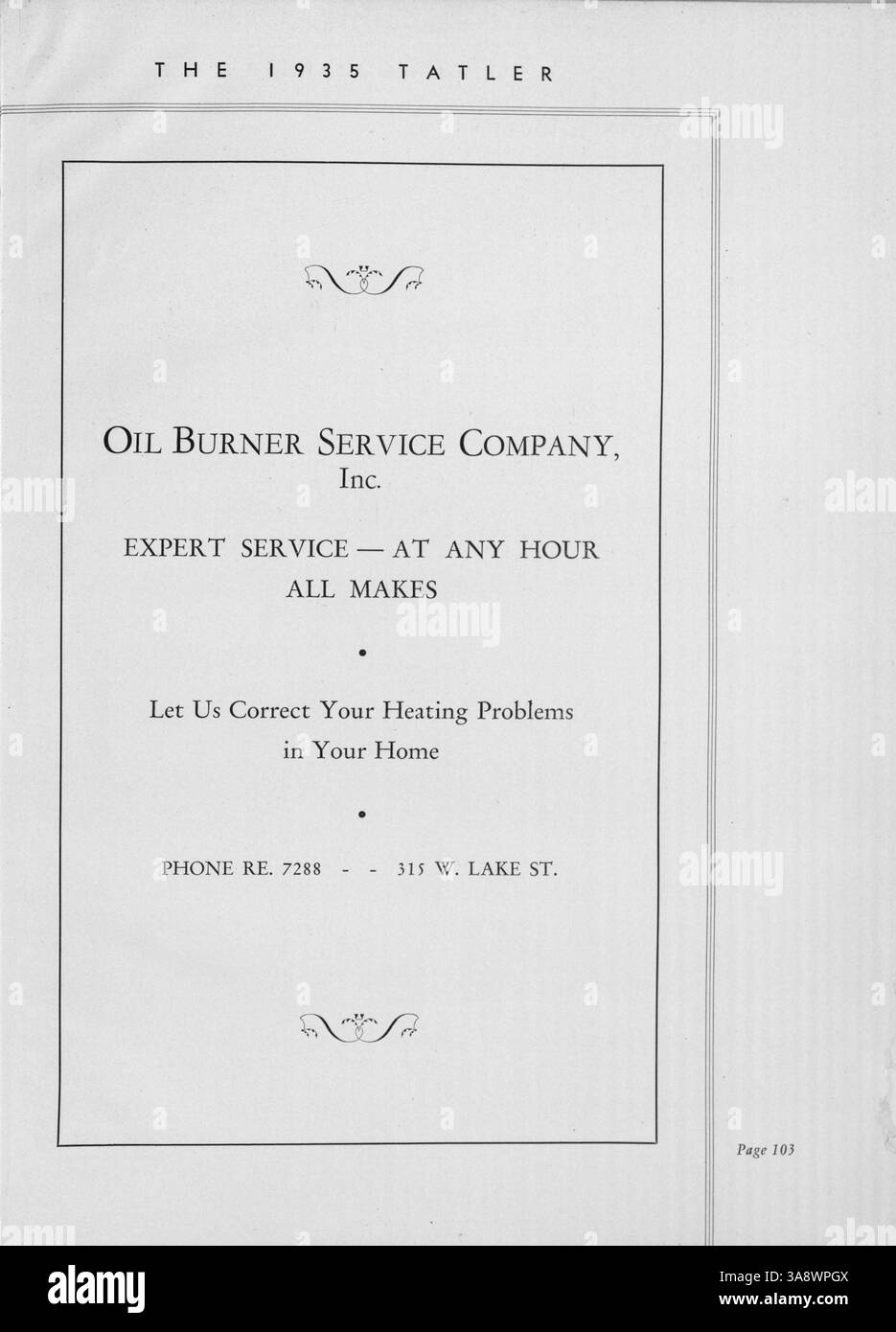 The 1935 'Tatler' yearbook records the athletic performances, student ...