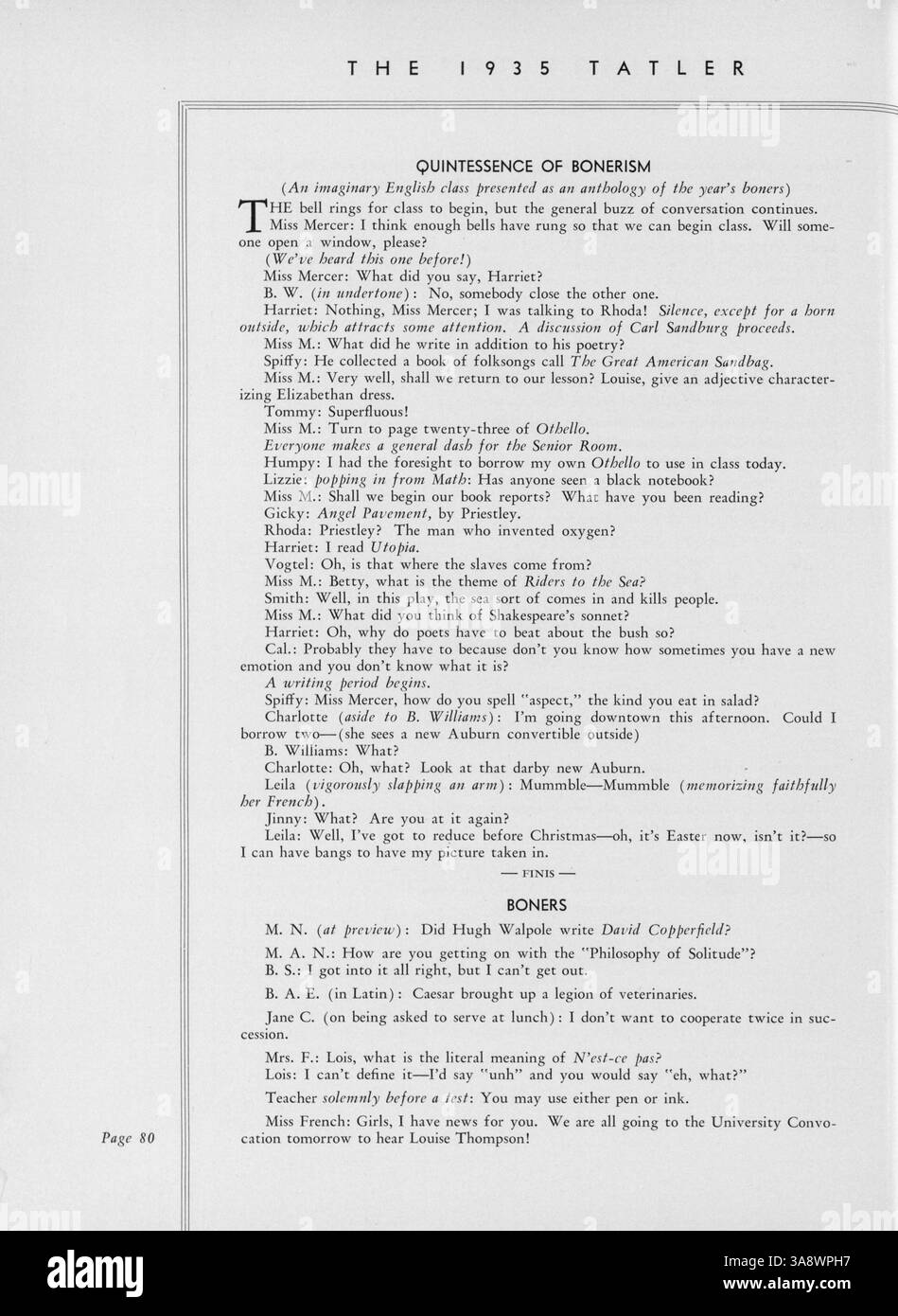 The 1934 1935 school Black and White Stock Photos & Images - Alamy