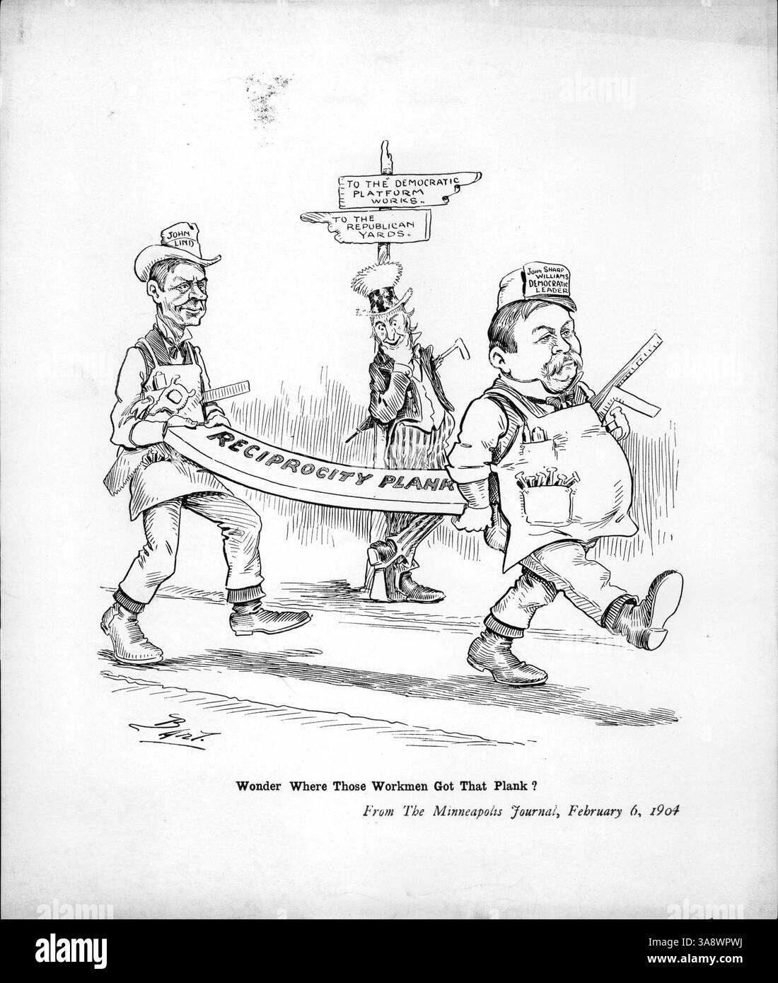 This political cartoon shows Uncle Sam watching John Sharp Williams and ...