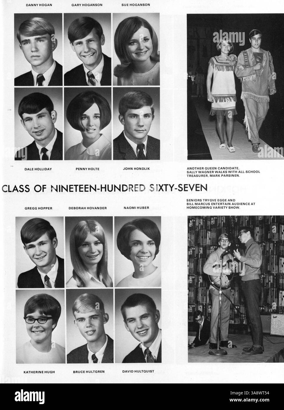The 'Warrior: The Spirit of '67' yearbook from Hopkins High School ...