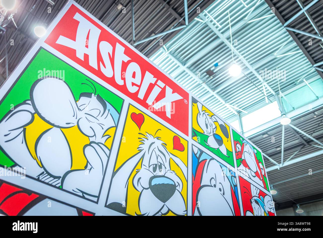 Der Stand vom Egmont Ehapa Verlag, dieser verlegt die französische ...