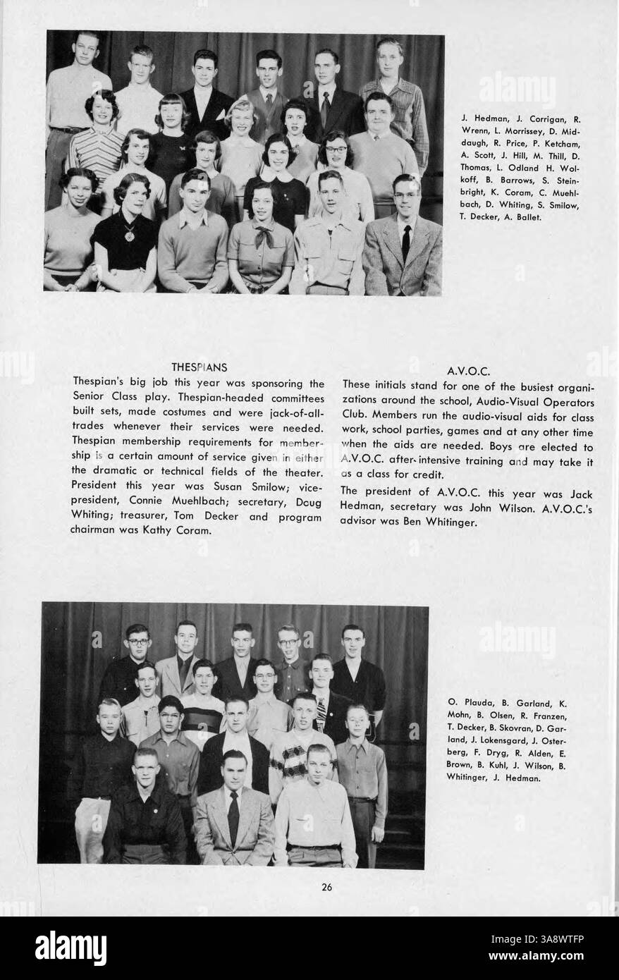 Yearbook provides a comprehensive look at the 1950 1951 school year hi ...