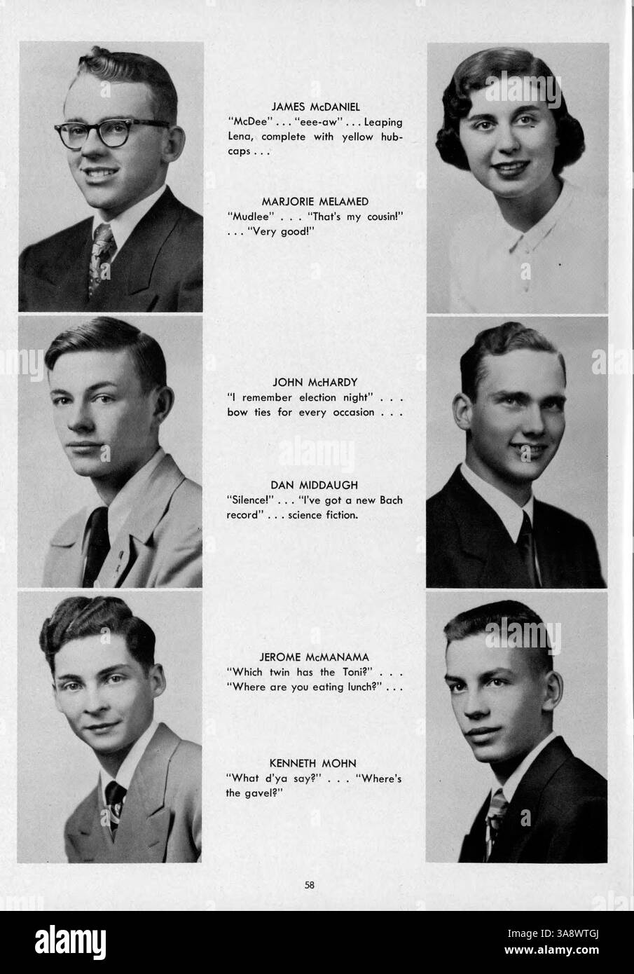 This 1951 university high yearbook presents an overview of schoo hi-res ...