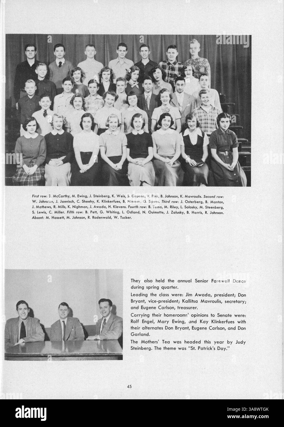 The 1951 University High Yearbook is a reflection of student and school activities from the 1950 ...