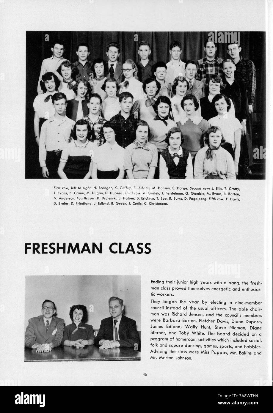 The 1951 University High Yearbook documents the school's events and ...