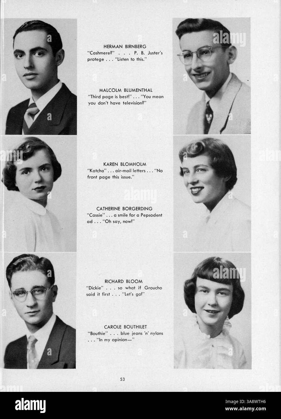 The 1951 University High Yearbook documents student life, faculty ...