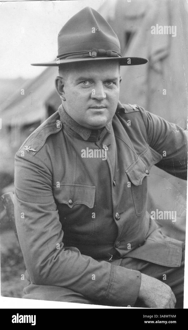 Colonel Erle E. Luce, commander of the 1st Minnesota Infantry during ...
