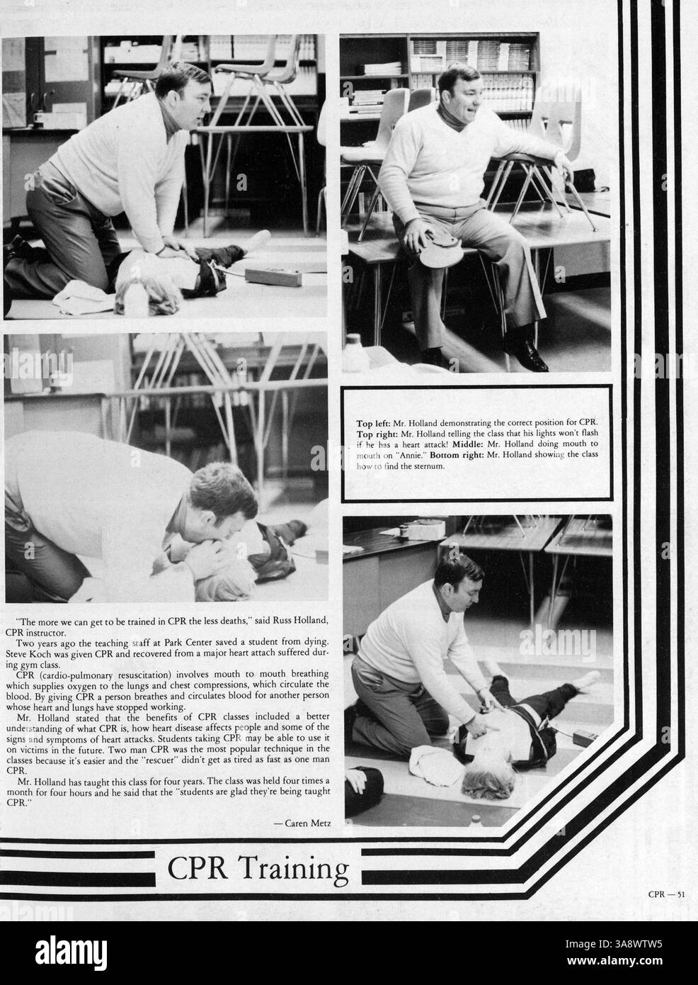 The 1985 Park Center High Yearbook captures student activities ...