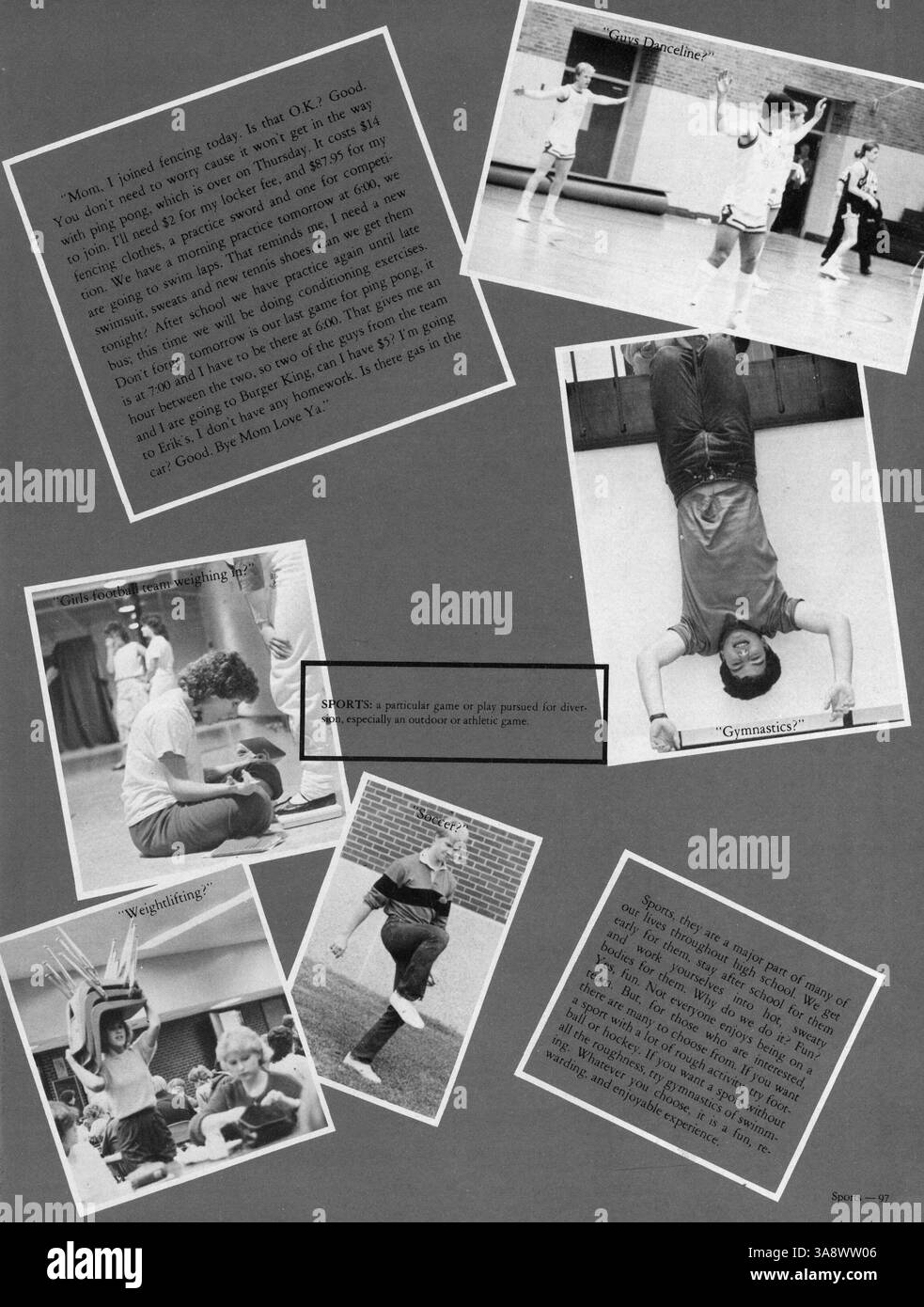 This 1985 edition of the Park Center High Yearbook documents the ...