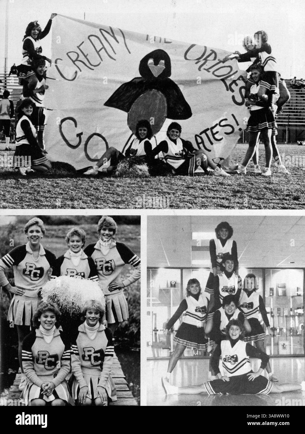 The 1985 Park Center High Yearbook captures a snapshot of student and ...