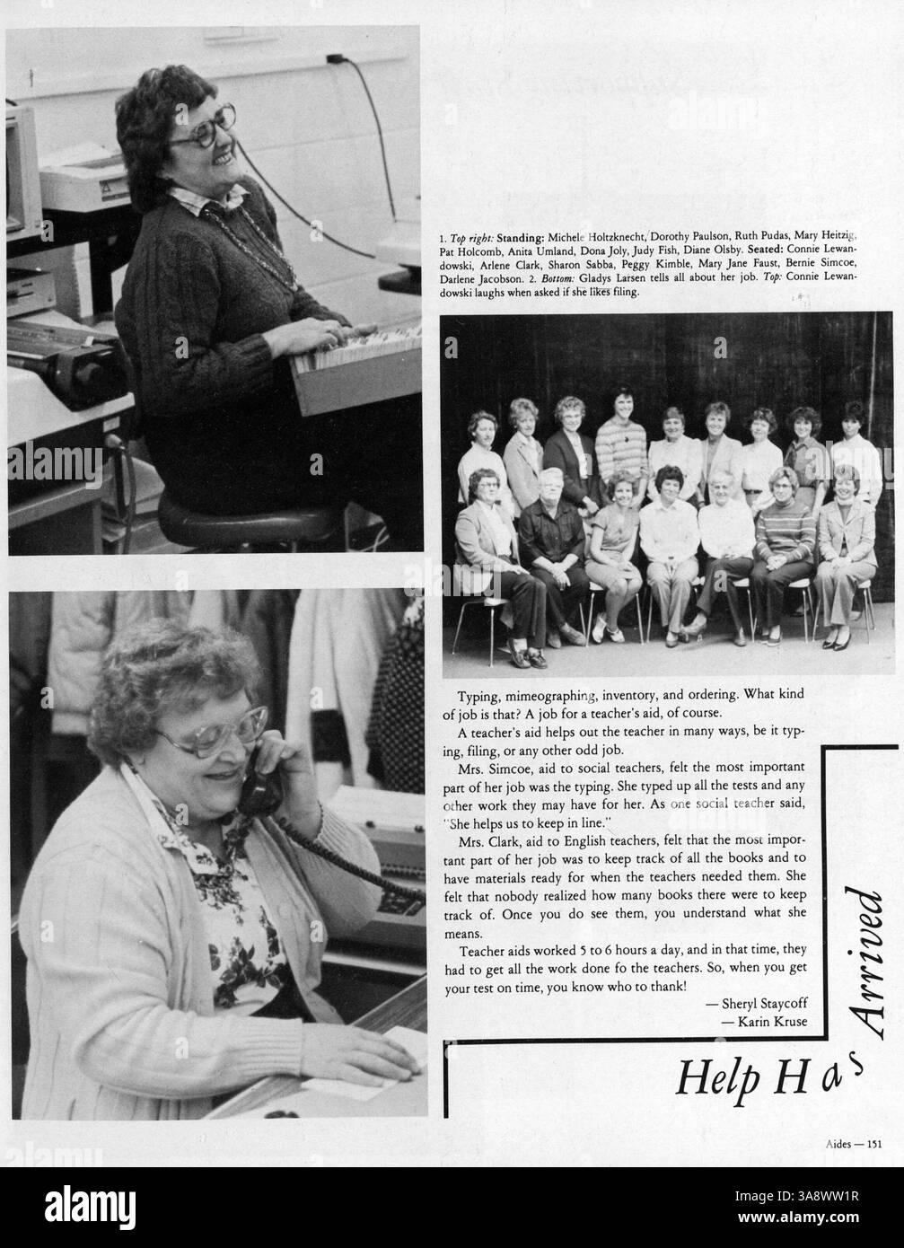 The 1985 Park Center High Yearbook commemorates the significant ...