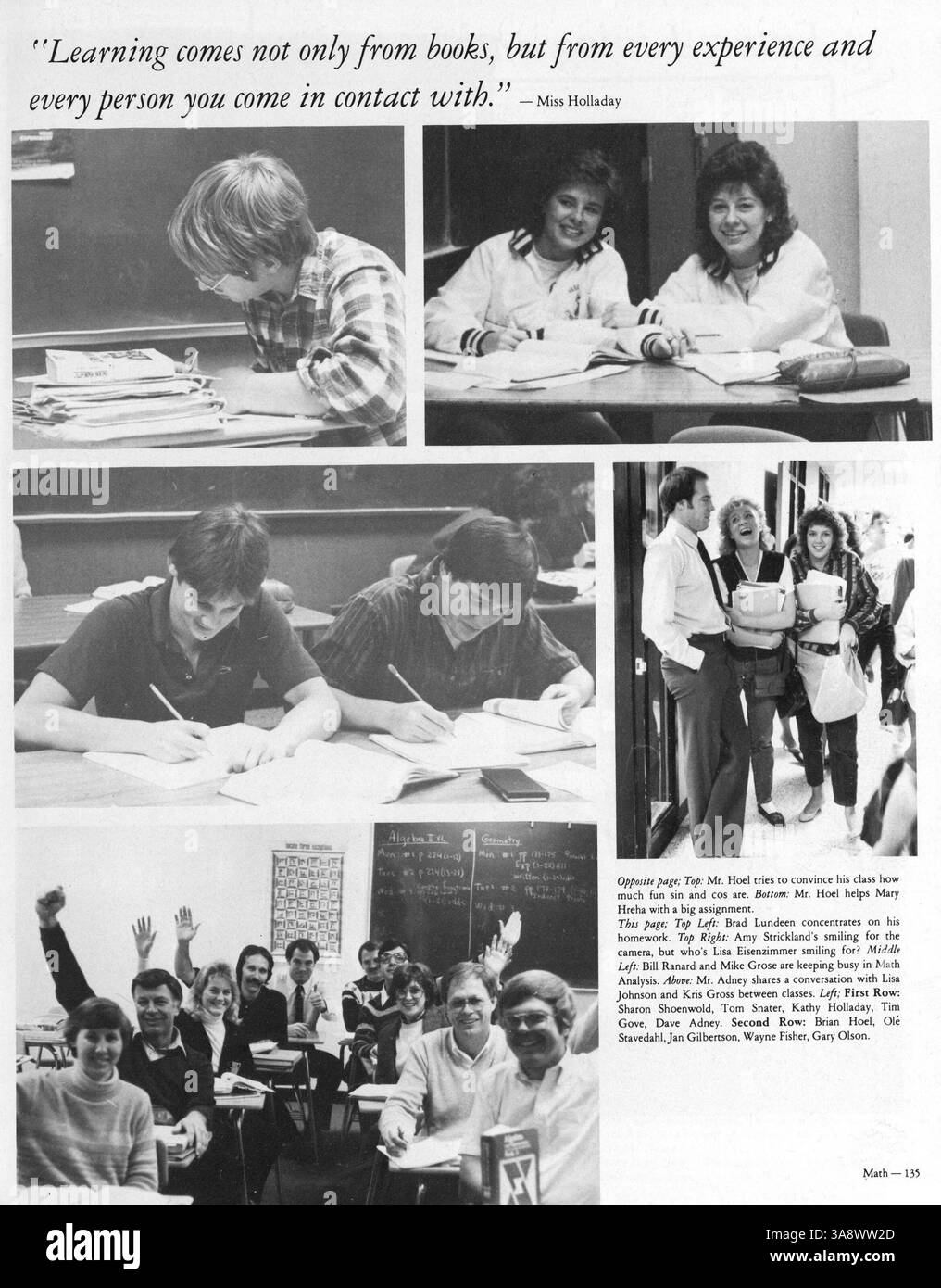 The 1985 Park Center High Yearbook captures key moments of the 1984 ...