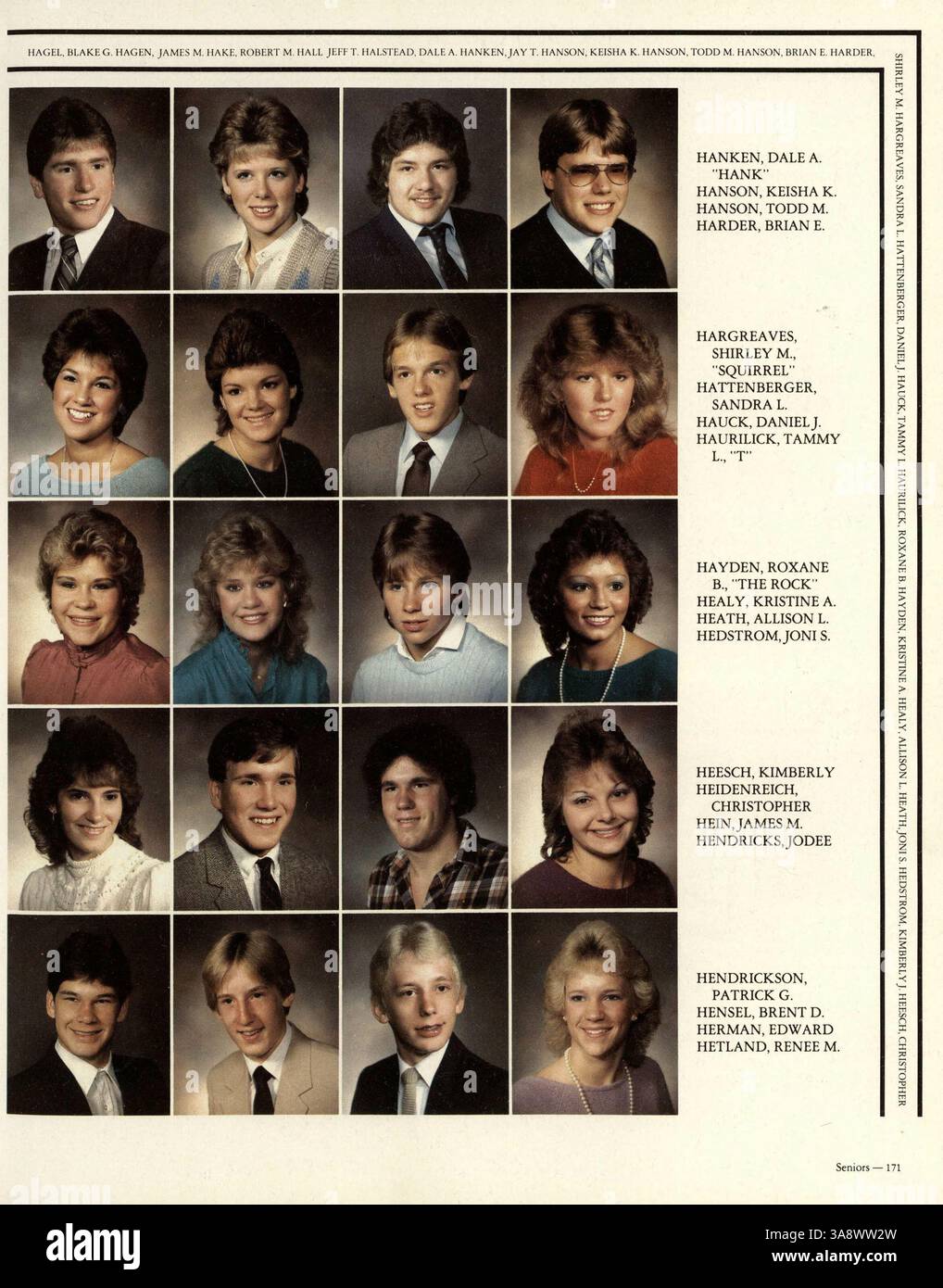 The 1985 park center high yearbook highlights the activities hi-res ...