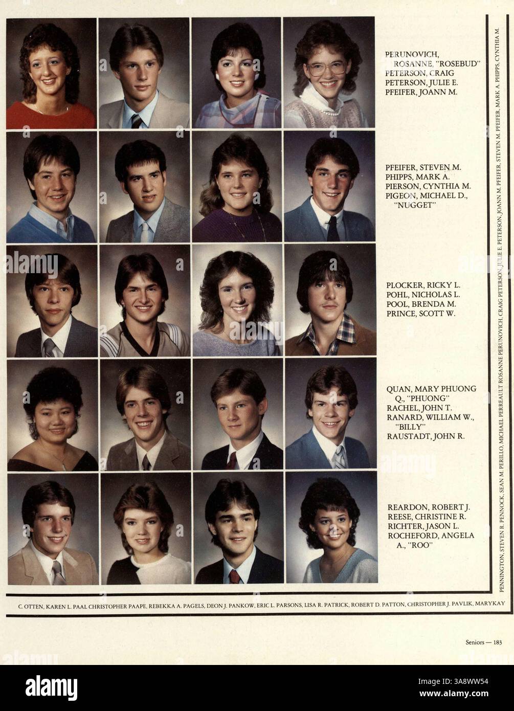 The 1985 yearbook from park center high school highlights major hi-res ...