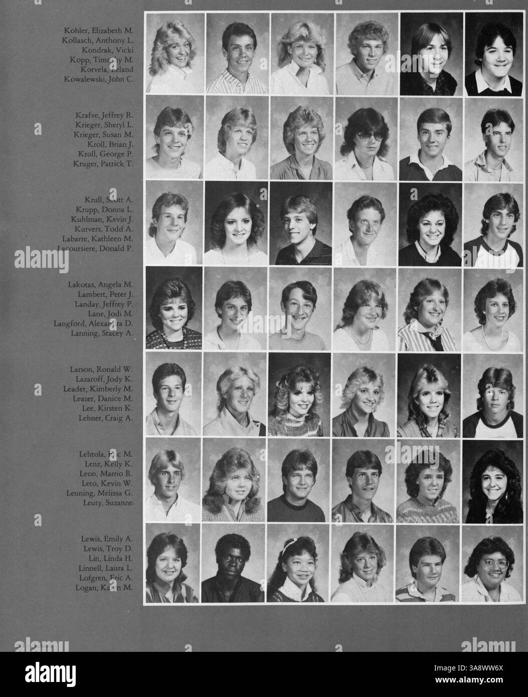 The 1985 Park Center Yearbook records key moments of the 1984-1985 ...