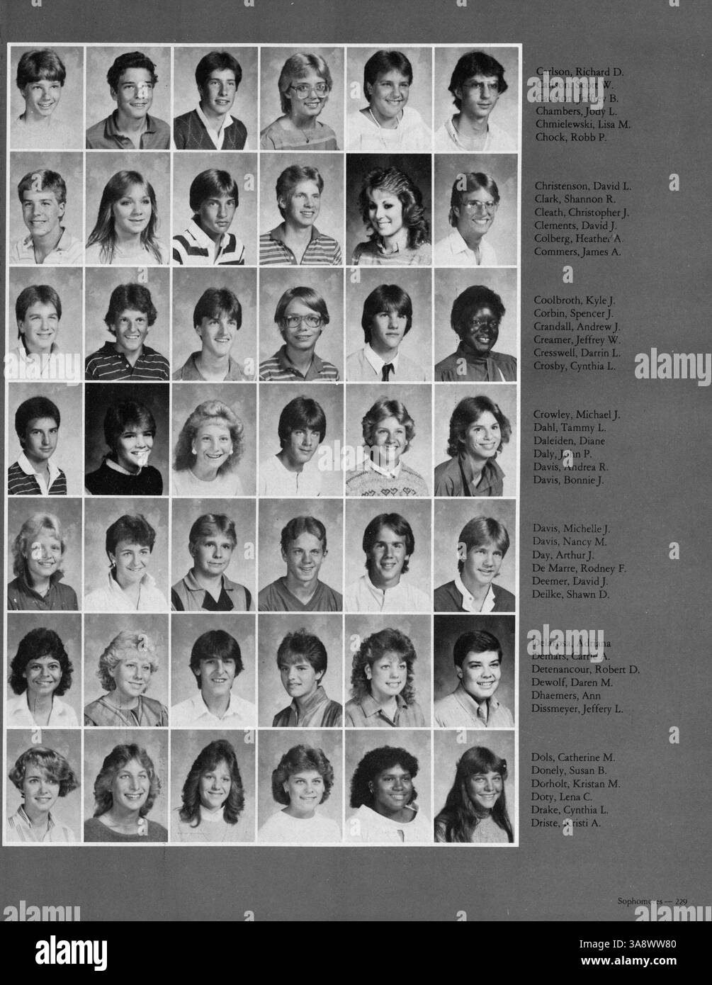 The 1985 yearbook from park center high documents the 1984 1985 hi-res ...