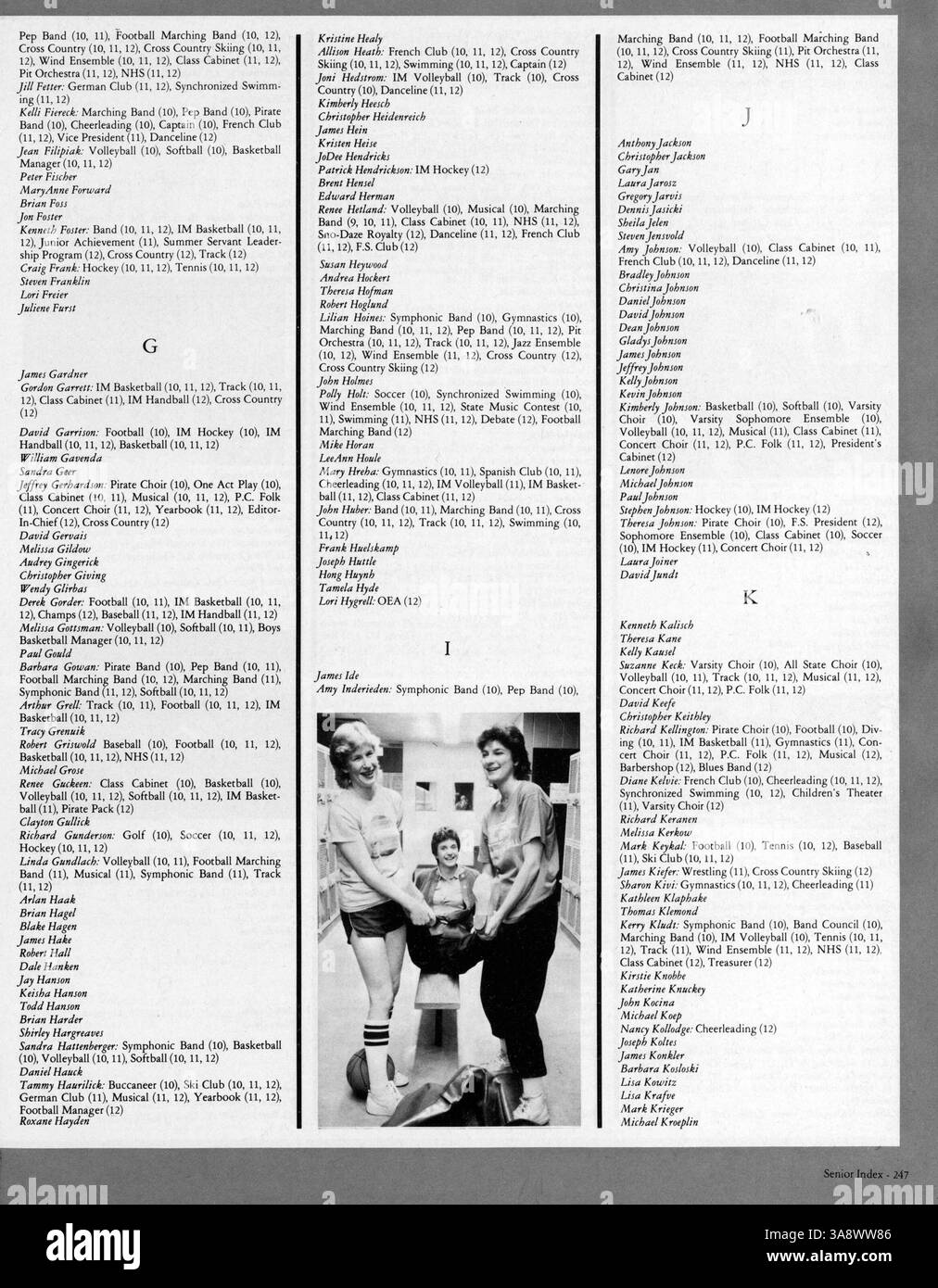 This yearbook from Park Center High documents key moments from the 1984 ...